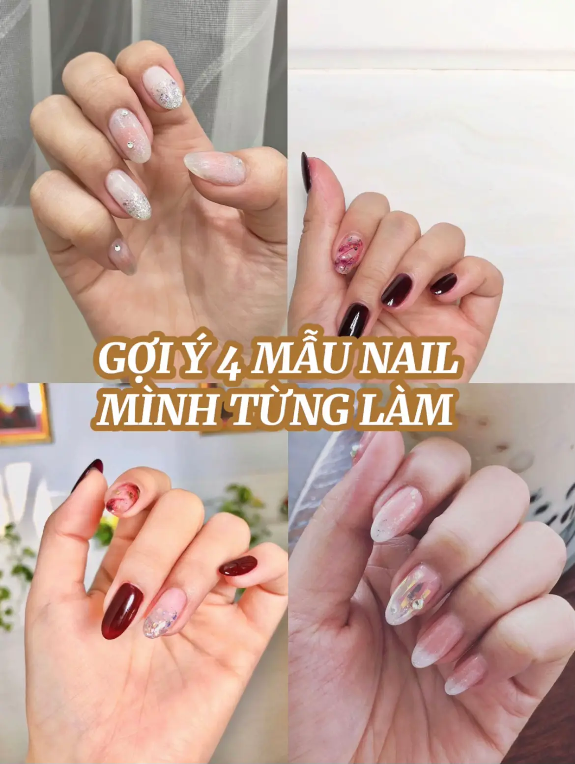 Gợi ý 4 mẫu nail mình từng làm 💅 | Bộ sưu tập do TramPham_Makeup đăng ...