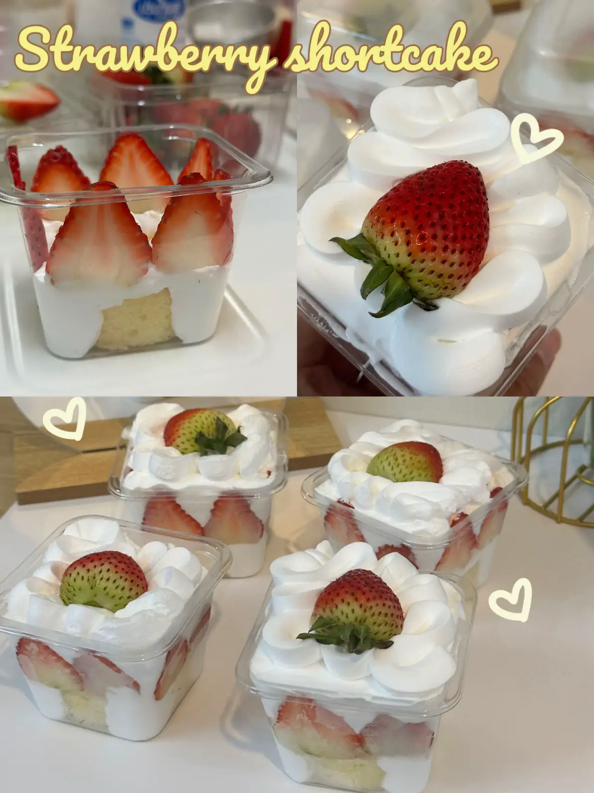 Strawberry shortcake | แกลเลอรีที่โพสต์โดย Pupae | Lemon8