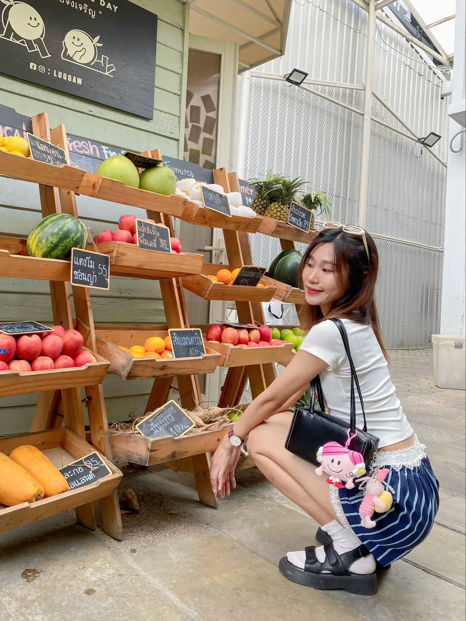 แต่งตัวผลไม้ไปถ่ายรูปกับผลไม้🍓 Luggaw | แกลเลอรีที่โพสต์โดย IceCream | Lemon8