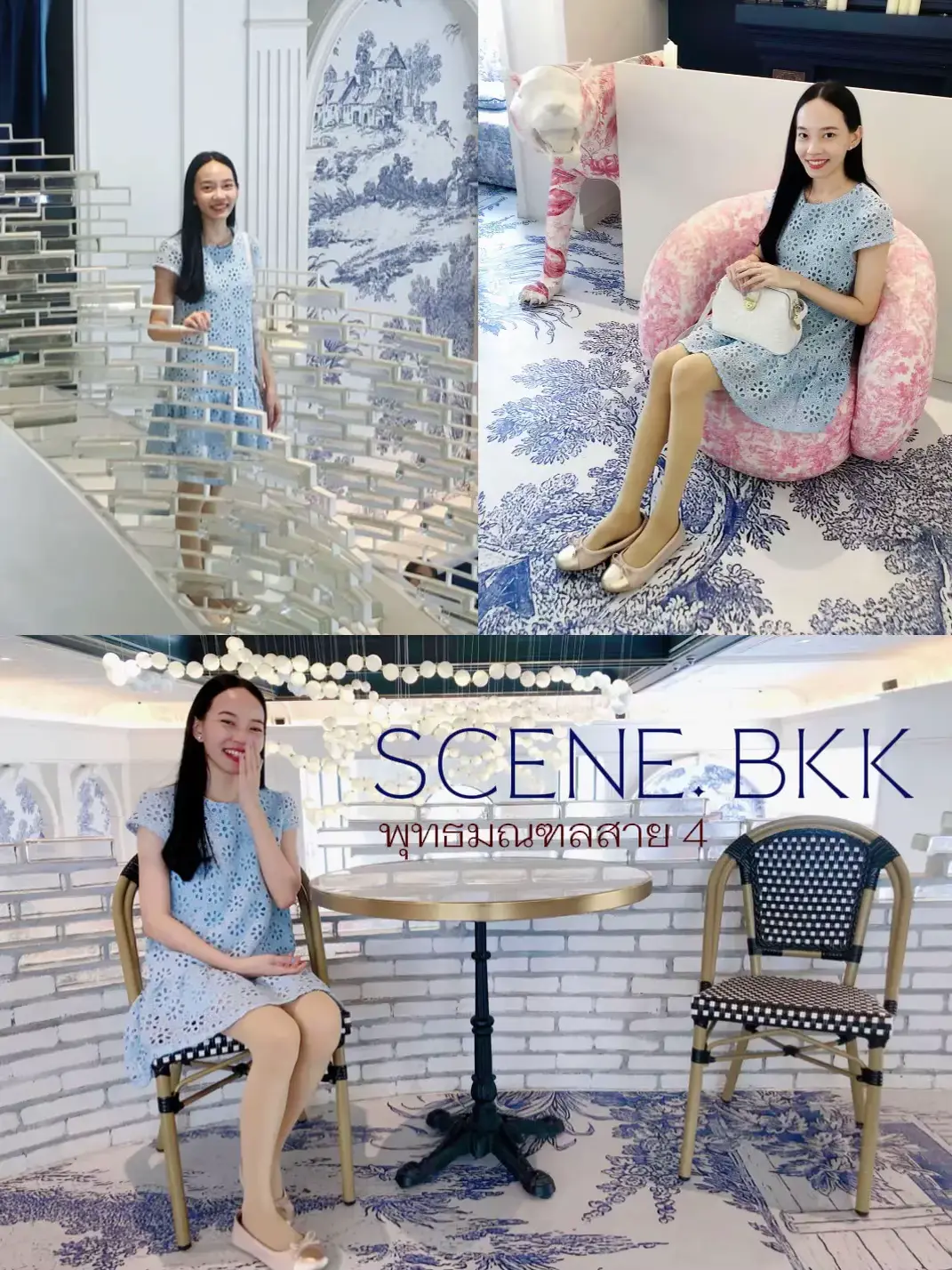 Scene Bangkok คาเฟ่สไตล์ฝรั่งเศส ถ่ายรูปสนุกมาก! | แกลเลอรีที่โพสต์โดย Meixing | Lemon8
