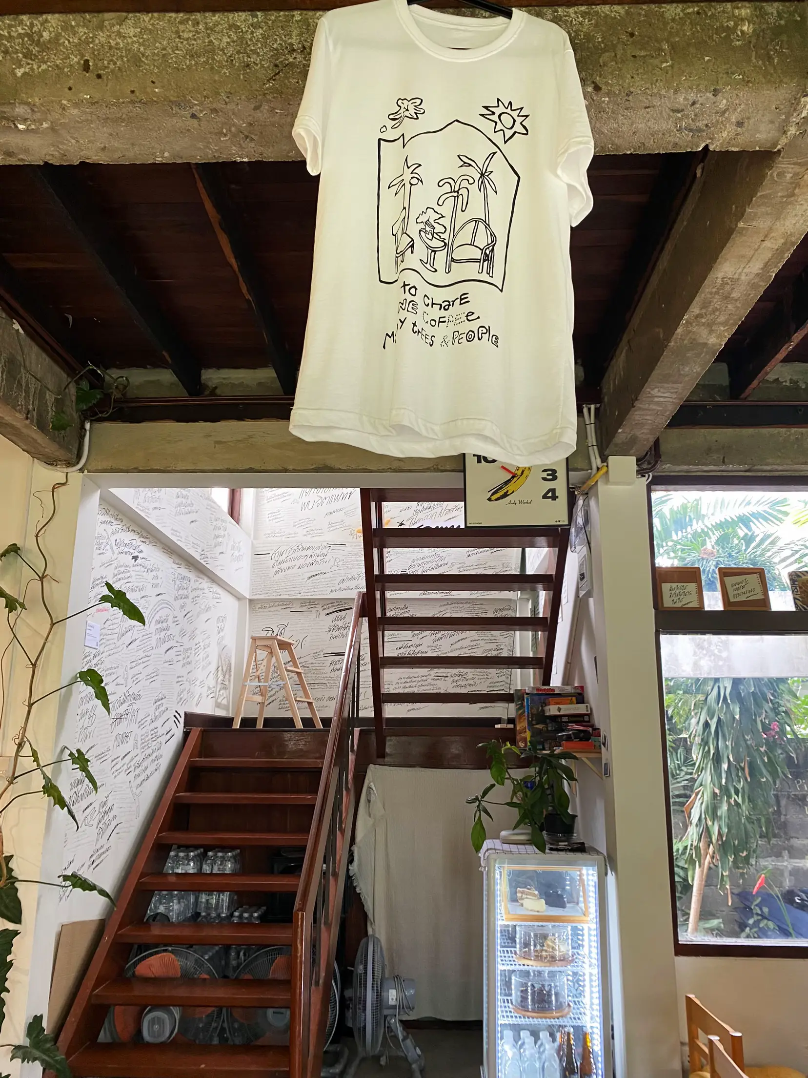 ความสุข แบบง่าย ๆ คาเฟ่ย่านห้วยขวาง | แกลเลอรีที่โพสต์โดย Ramida.Diary | Lemon8