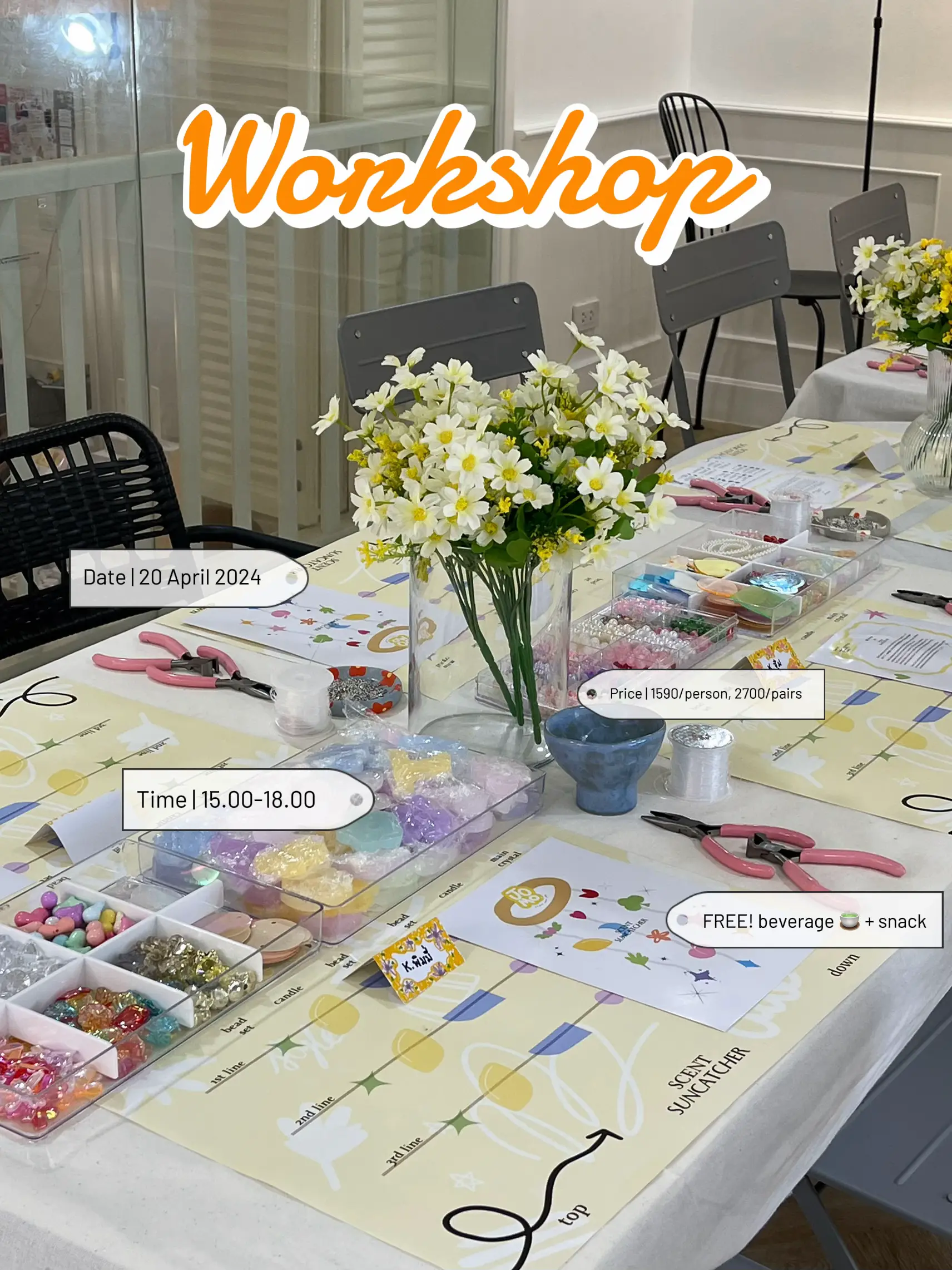 Suncatcher workshop 🌈 | แกลเลอรีที่โพสต์โดย JOMO | Lemon8