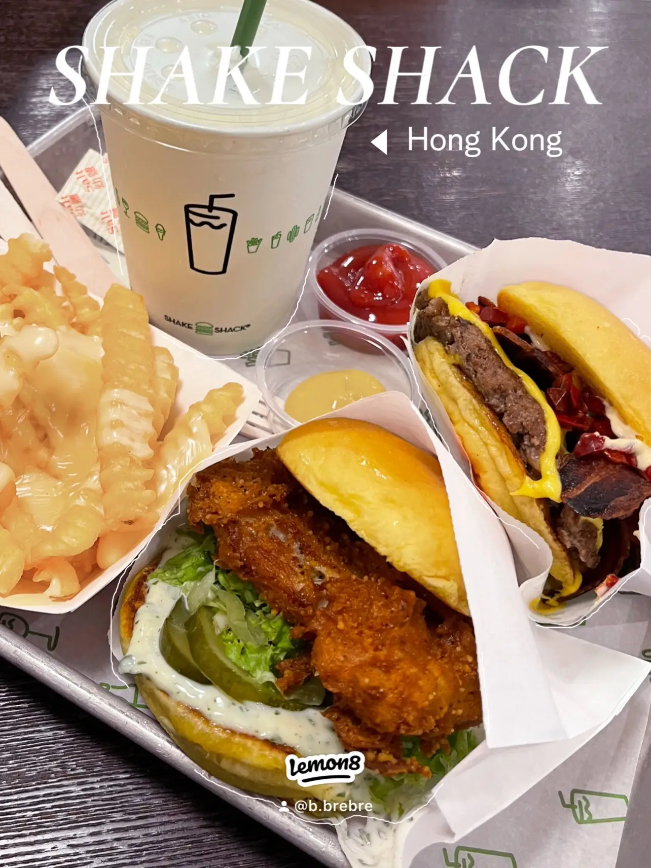 Shake Shack in Hong Kong 🇭🇰 | แกลเลอรีที่โพสต์โดย B. | Lemon8