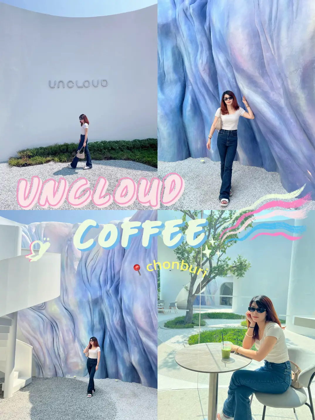 Uncloud coffee คาเฟ่เปิดใหม่ชลบุรี บางแสน 2024 | แกลเลอรีที่โพสต์โดย MeawnamZ Namtan | Lemon8