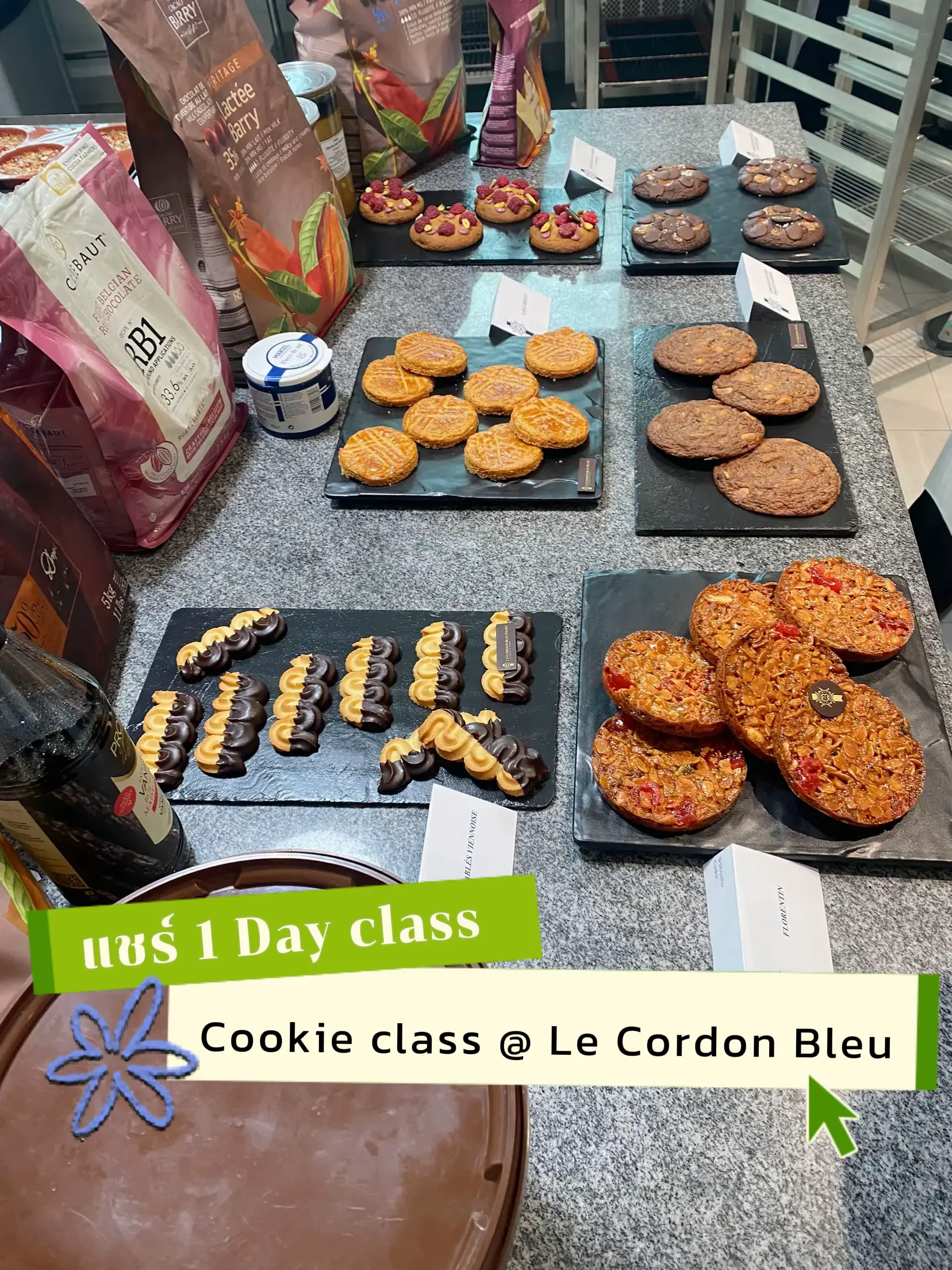 First time baking class | แกลเลอรีที่โพสต์โดย Plearnnn | Lemon8