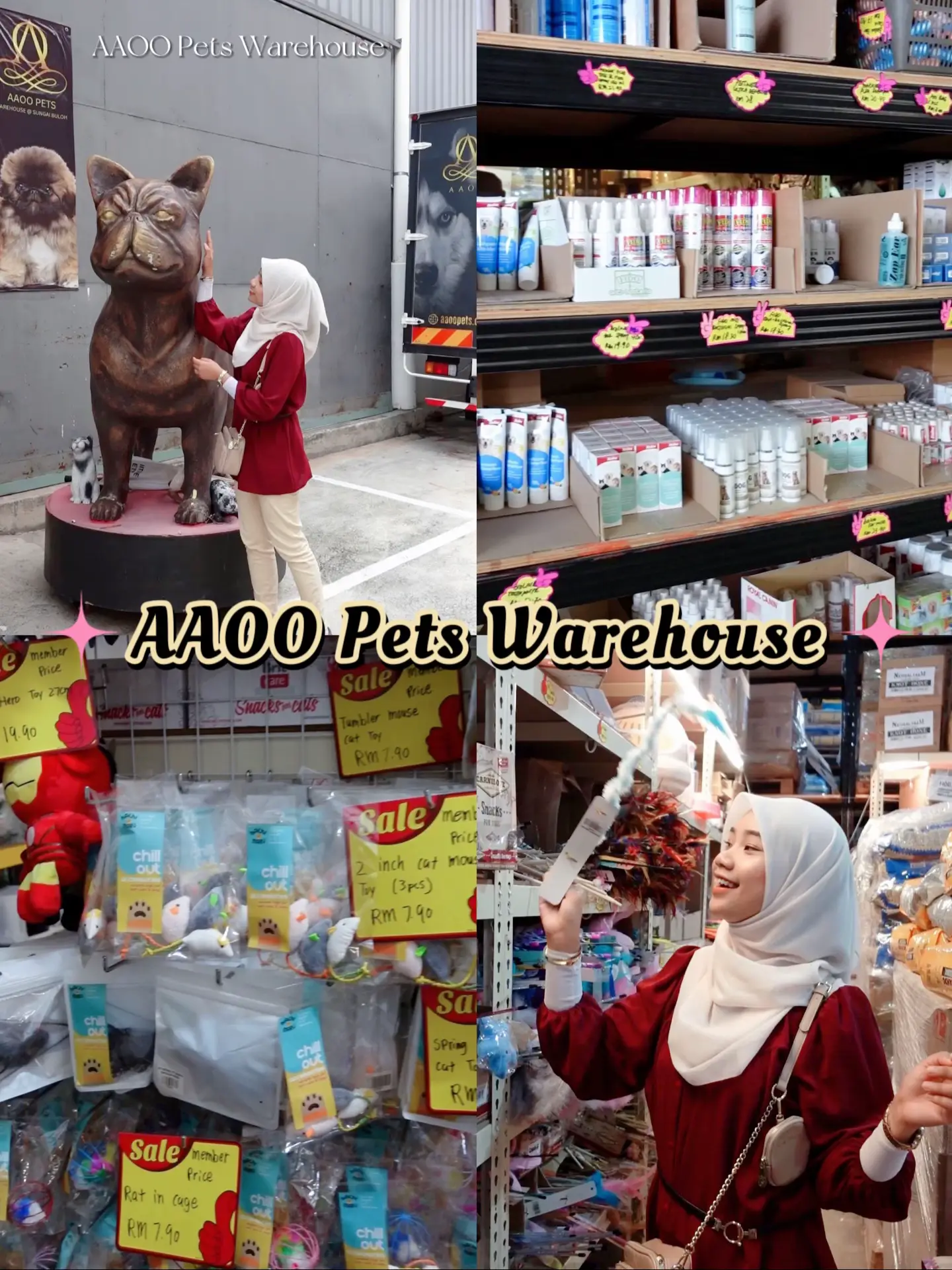 AAOO Pets Warehouse | Video diterbitkan oleh yasmineyusoff | Lemon8