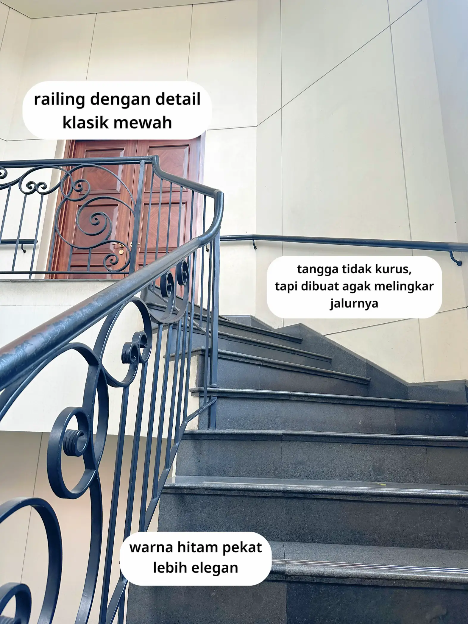 Railing tangga mewah | Galeri diposting oleh senada | Lemon8