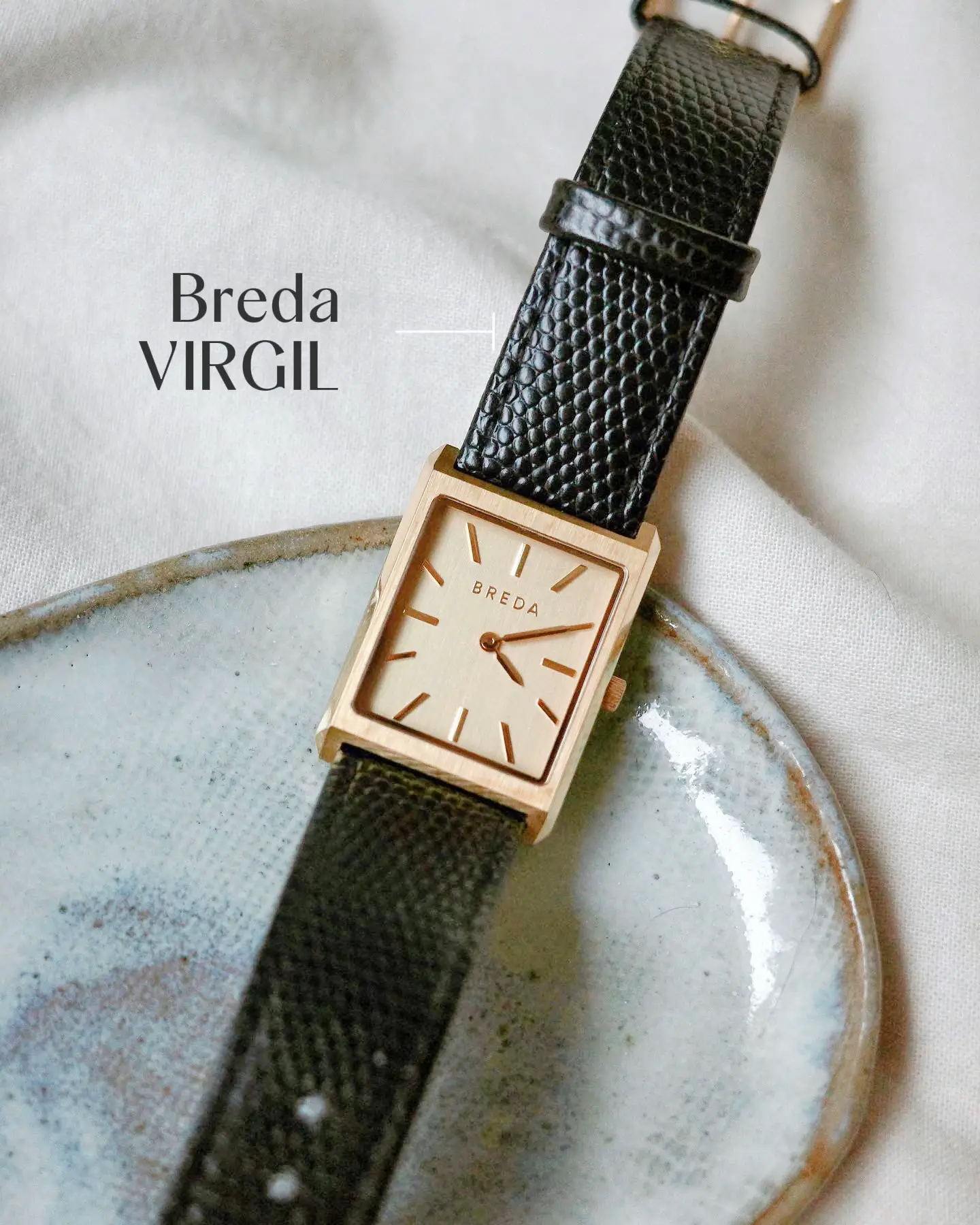 BREDA VIRGIL | นาฬิกามินิมอลทรงคลาสสิก สัญชาติอเมริกา 🖤 | แกลเลอรีที่ ...