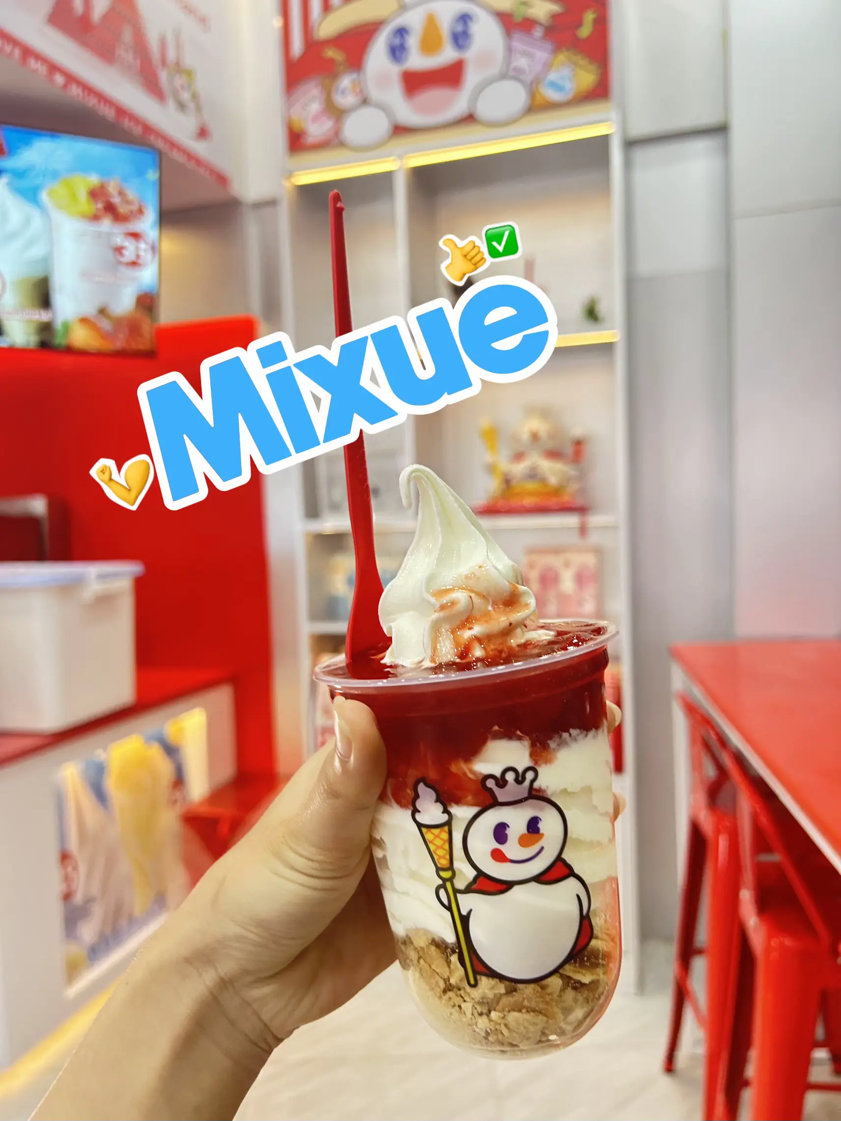 หนึ่งในเมนู mixue แนะนำ | แกลเลอรีที่โพสต์โดย EA RN | Lemon8
