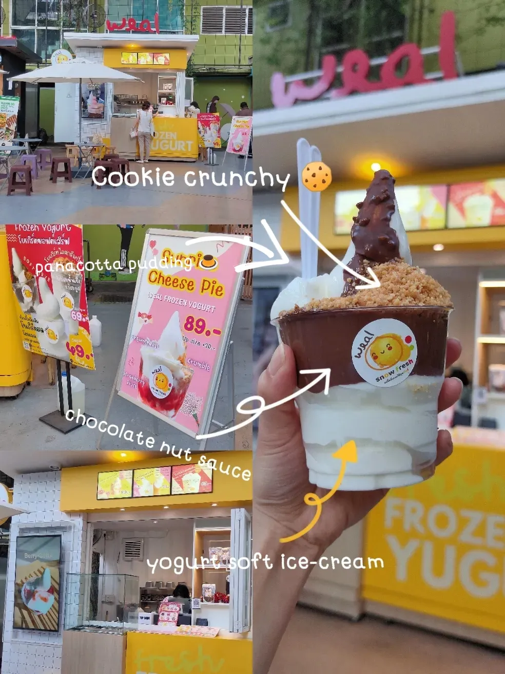 Yoghurt soft 🍦 ice cream ร้าน weal | แกลเลอรีที่โพสต์โดย Ivy_SawadeeJa | Lemon8