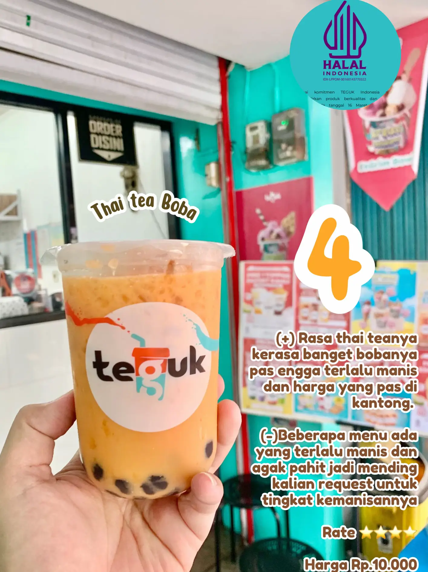 4 Rekomendasi Boba Halal Bersertifikat MUI 😍 | Galeri diposting oleh skylarsveta | Lemon8
