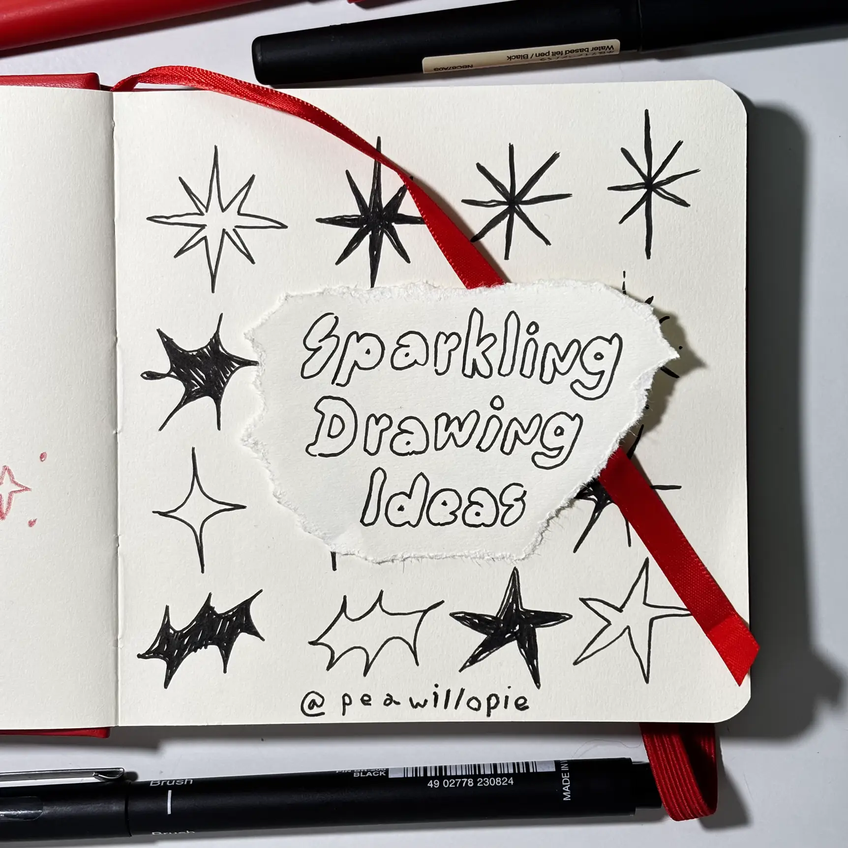 sparkling drawing ideas | แกลเลอรีที่โพสต์โดย peawillopie | Lemon8