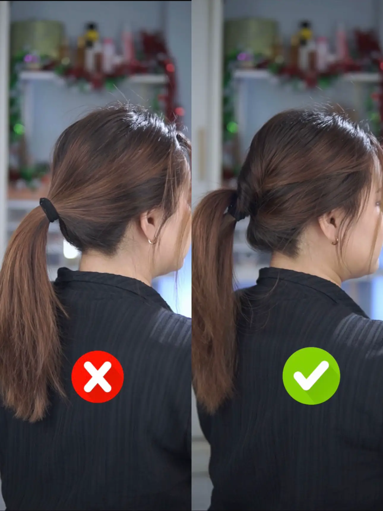 How to มัดผมหางม้าพองๆ | วิดีโอที่เผยแพร่โดย DOKSOI HAIR | Lemon8