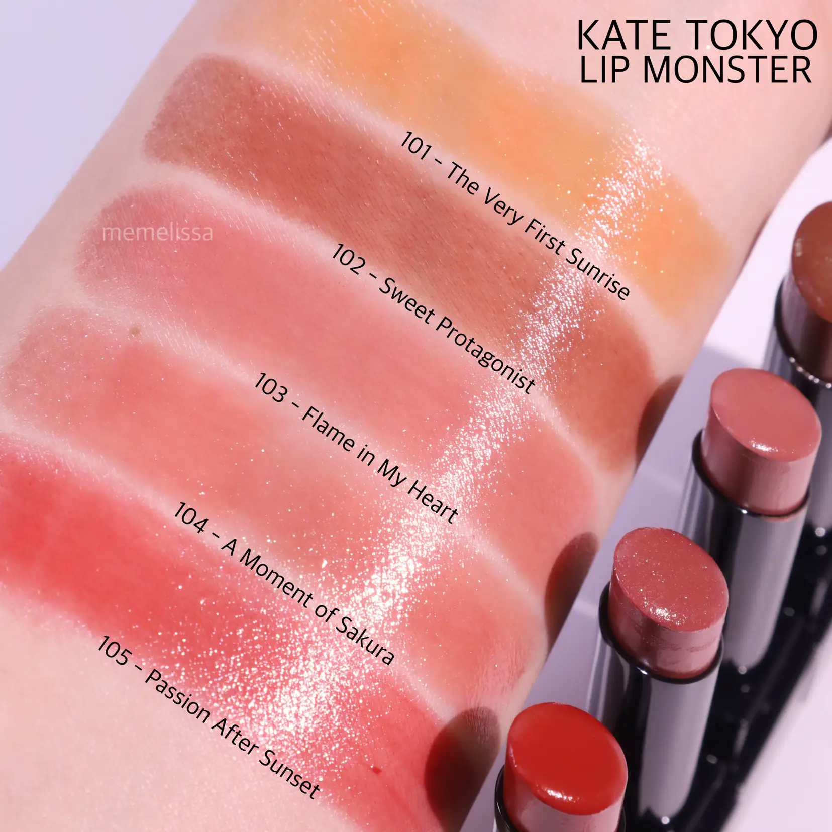 💋💄 Kate Lip Monster ลิปฉ่ำ แต่ติดทนจนงง🫣 | แกลเลอรีที่โพสต์โดย MeMelissa | Lemon8