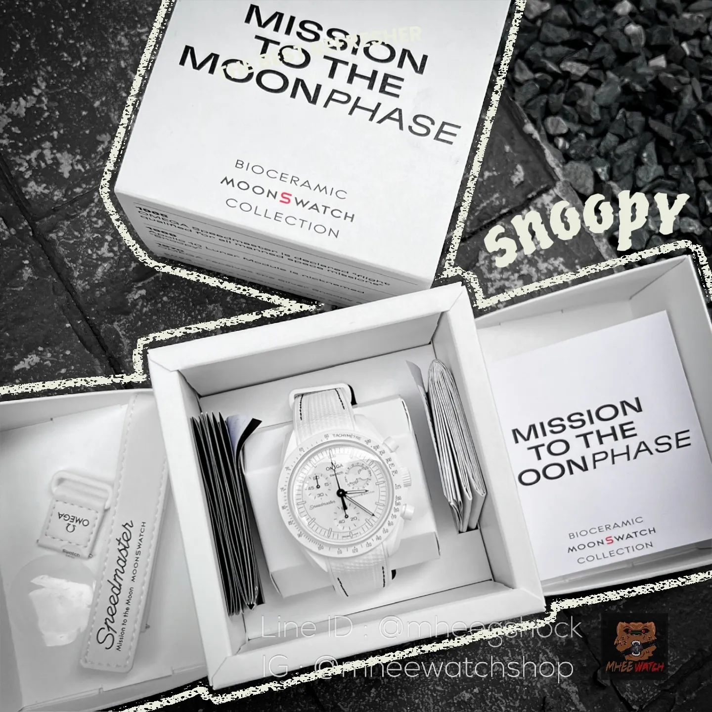 ทำไมราคา Resell ถึงขึ้นไปแรง‼️Omega Swatch Snoopy | แกลเลอรีที่โพสต์โดย watchmodify | Lemon8