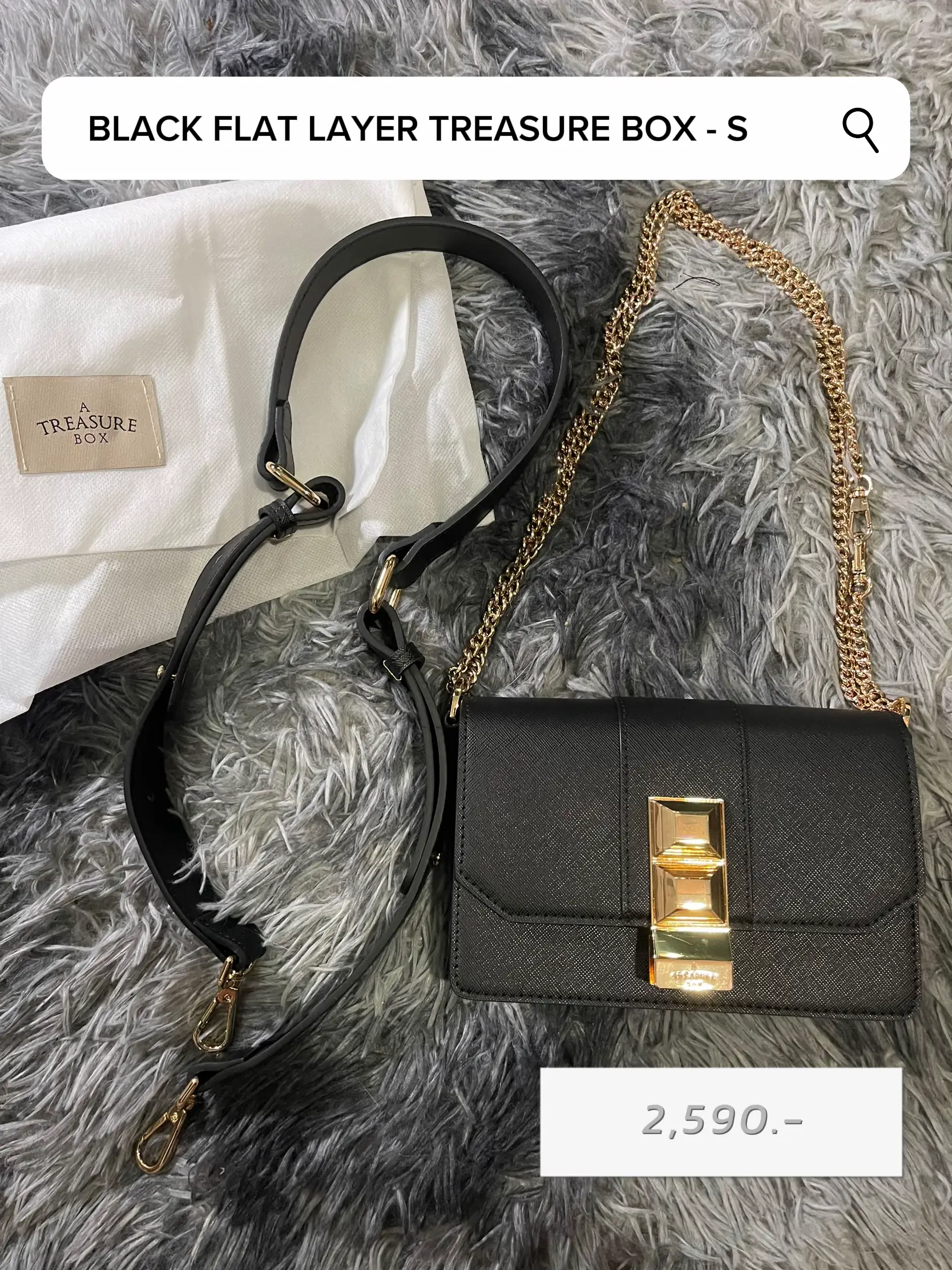 Review BLACK FLAT LAYER TREASURE BOX - S | แกลเลอรีที่โพสต์โดย Parn ...