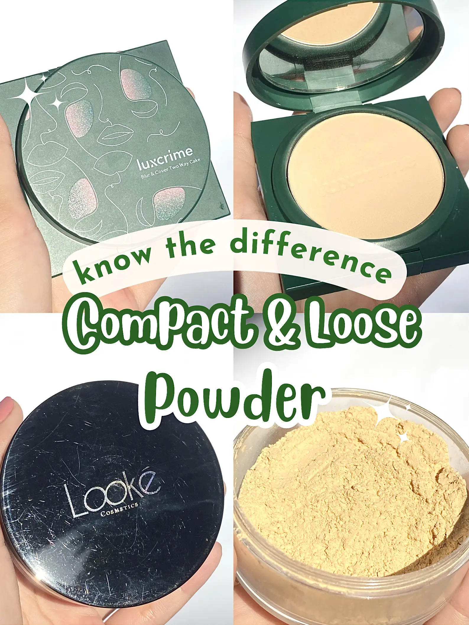 Perbedaan Loose Powder dan Compact Powder | Galeri diposting oleh f i g ...
