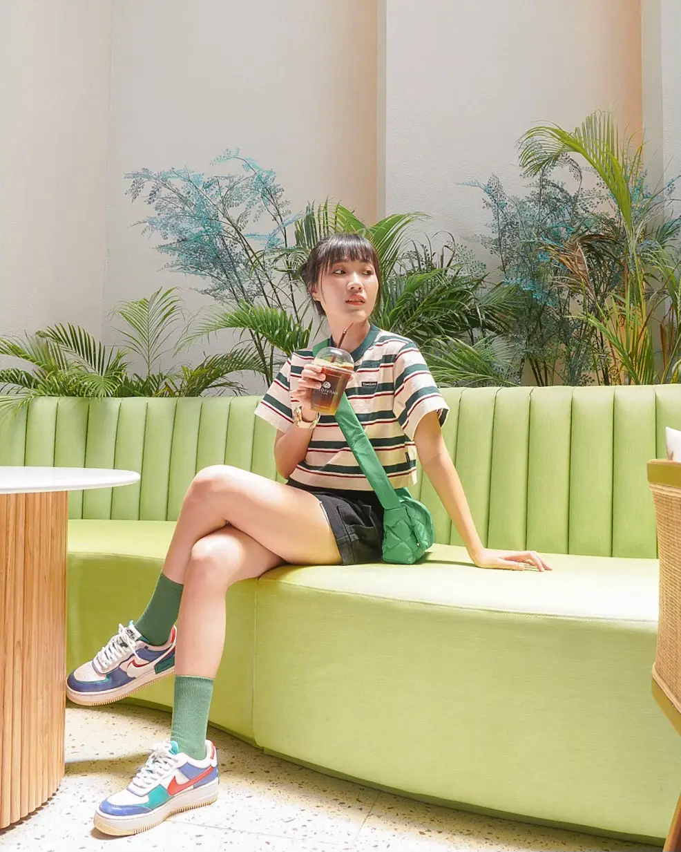 ไอเดียแต่งตัวคุมโทนสีเขียว | แกลเลอรีที่โพสต์โดย TheZie.Atwin23 | Lemon8