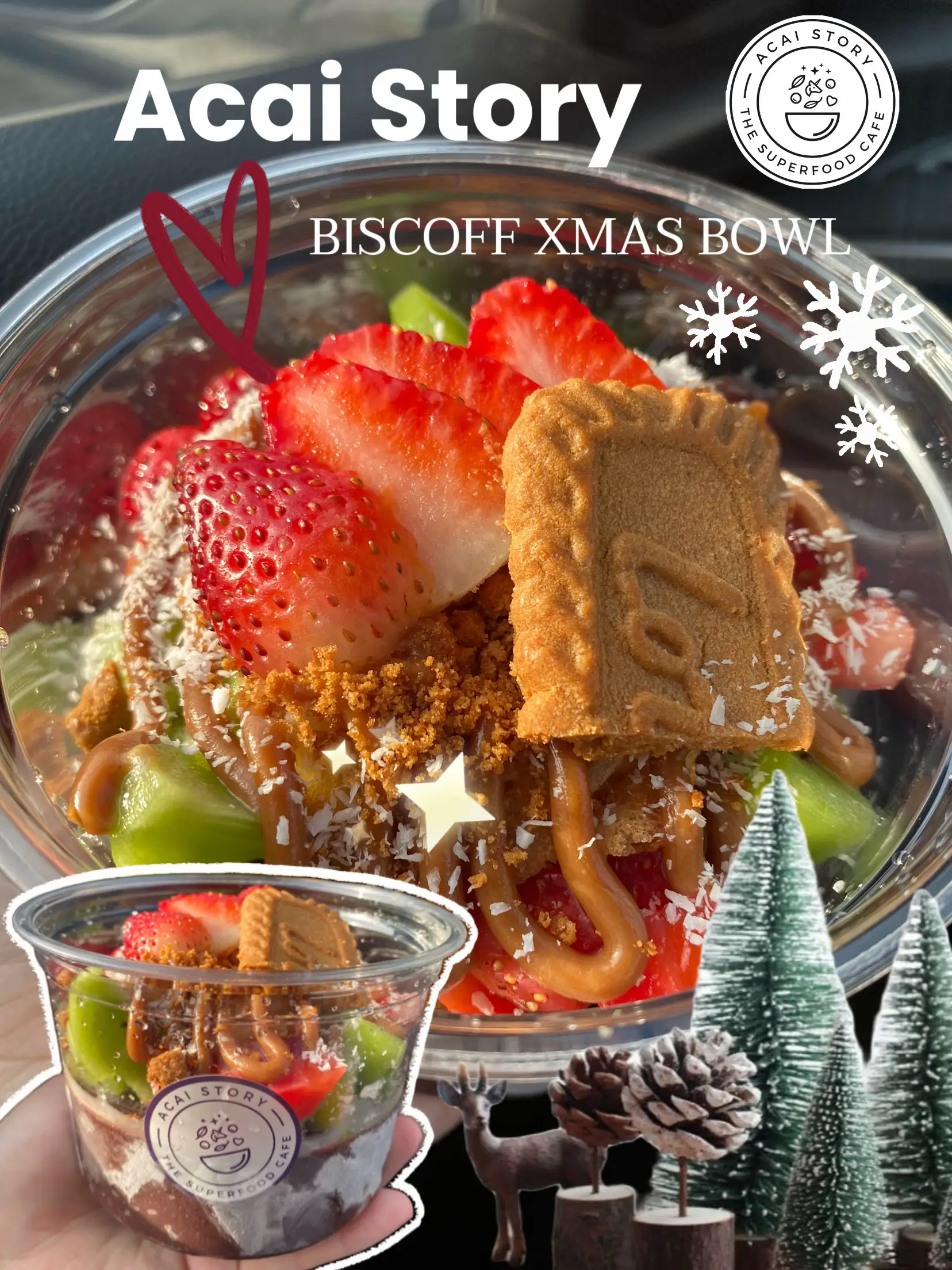 Acai Story (คริสต์มาส) | แกลเลอรีที่โพสต์โดย Faiidodo | Lemon8