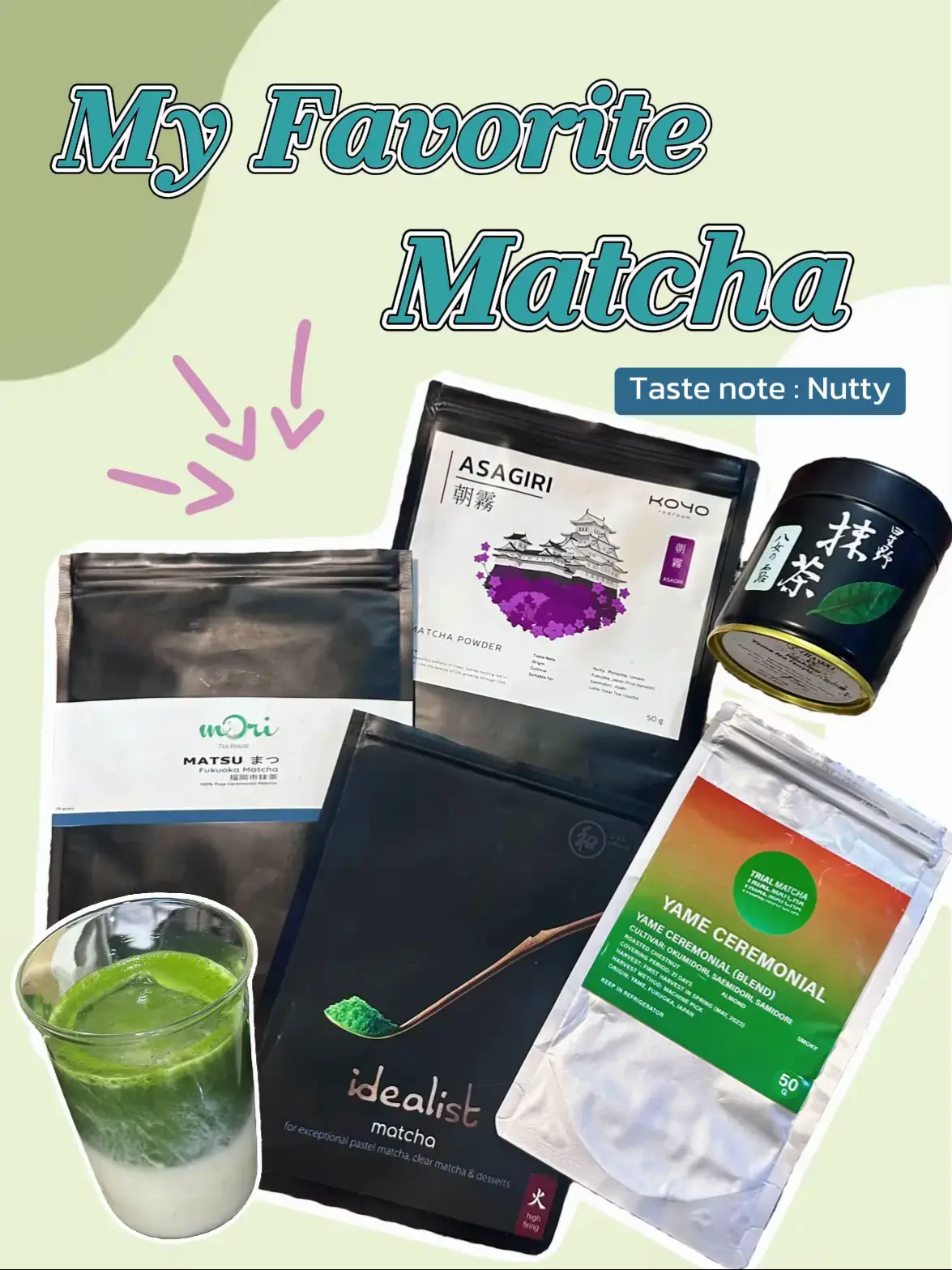Matcha therapy 💚 โทนนัตตี้ | แกลเลอรีที่โพสต์โดย Fahfah 🤍 🦖 | Lemon8
