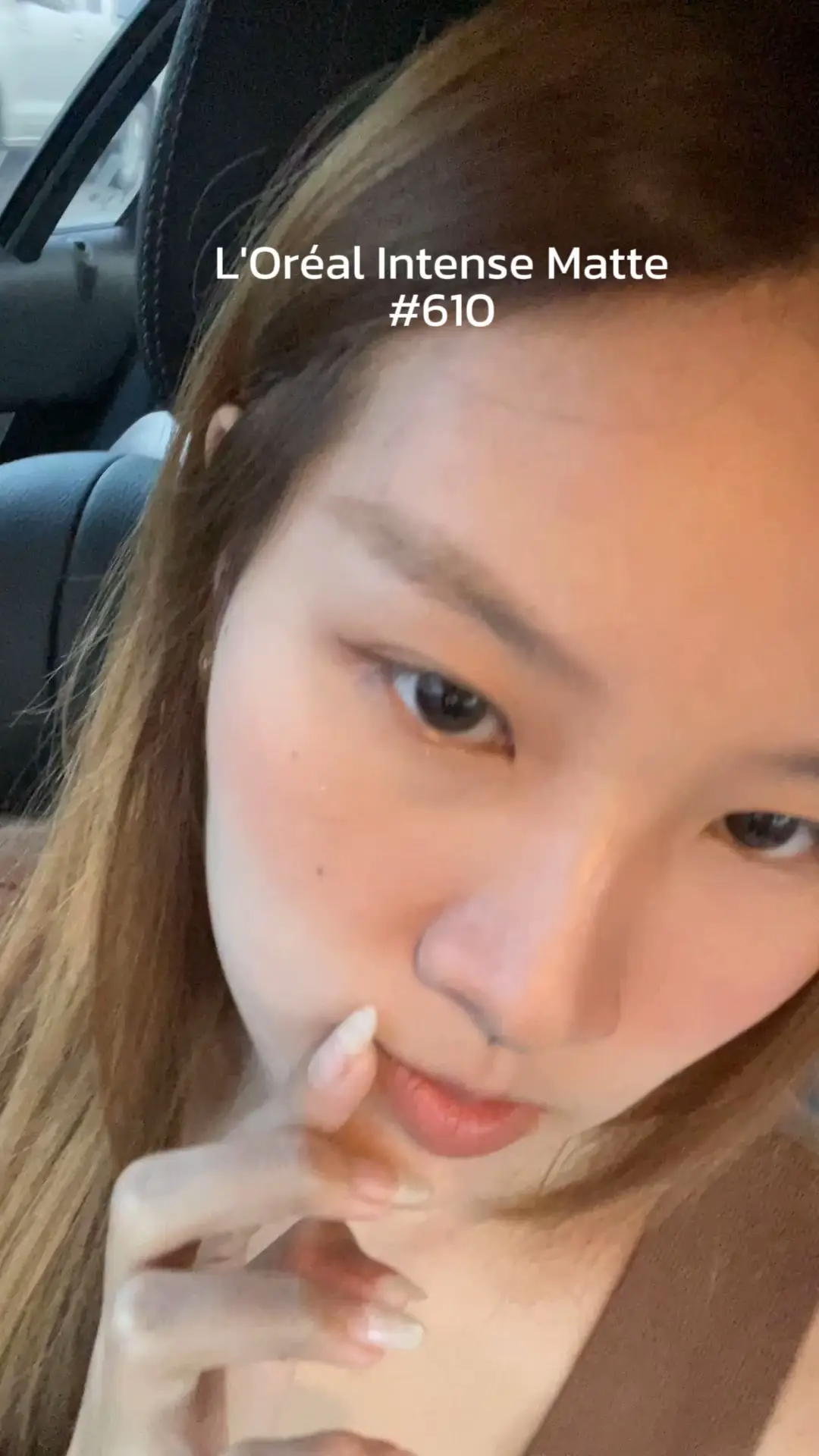 L‘Oréal Intense Matte สี 610 | วิดีโอที่เผยแพร่โดย Unchana Shi | Lemon8