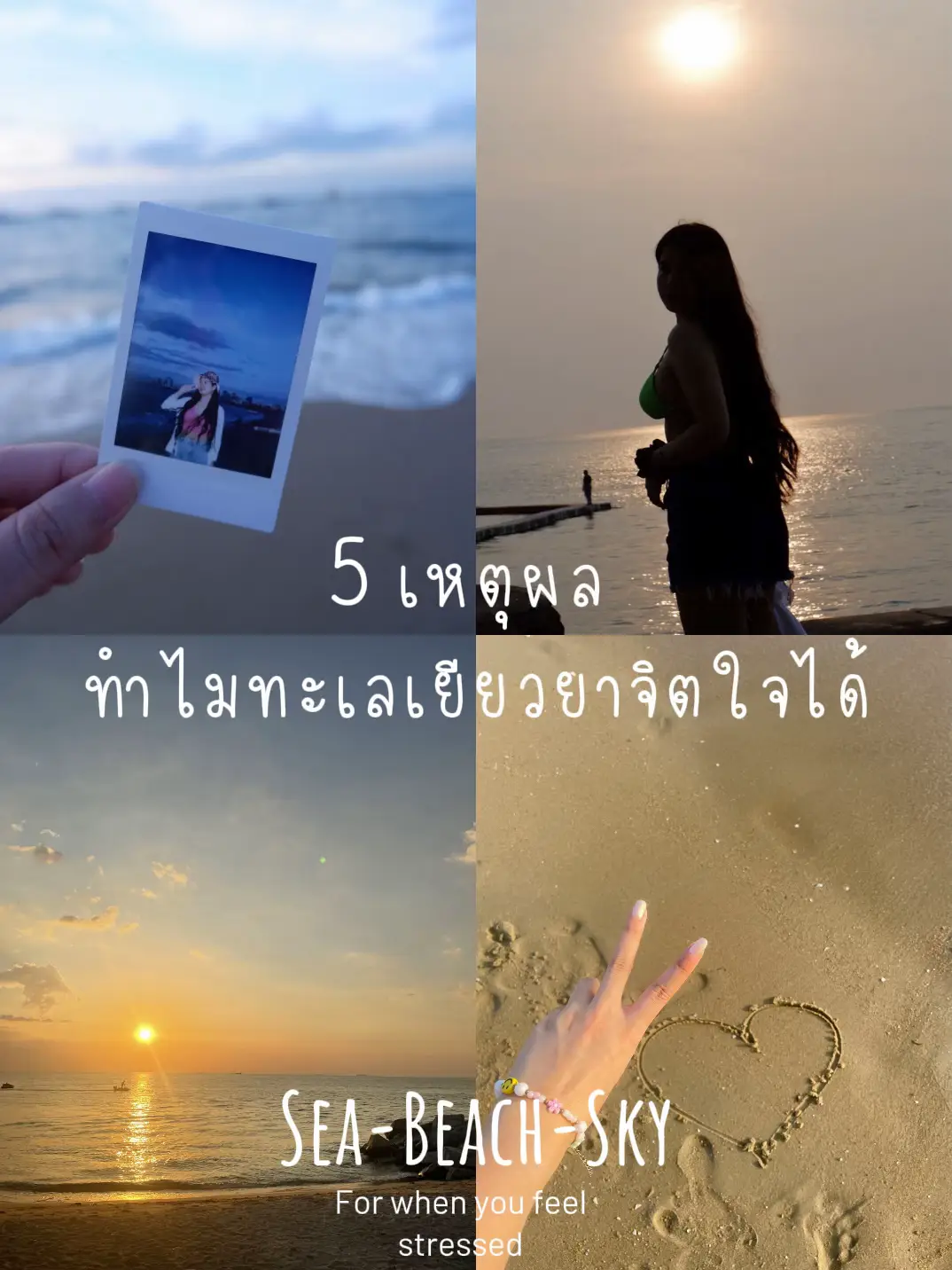 5 เหตุผล ทำไมทะเลเยียวยาจิตใจได้ 🌊🌴 | แกลเลอรีที่โพสต์โดย Mittira.Twn💕 ...