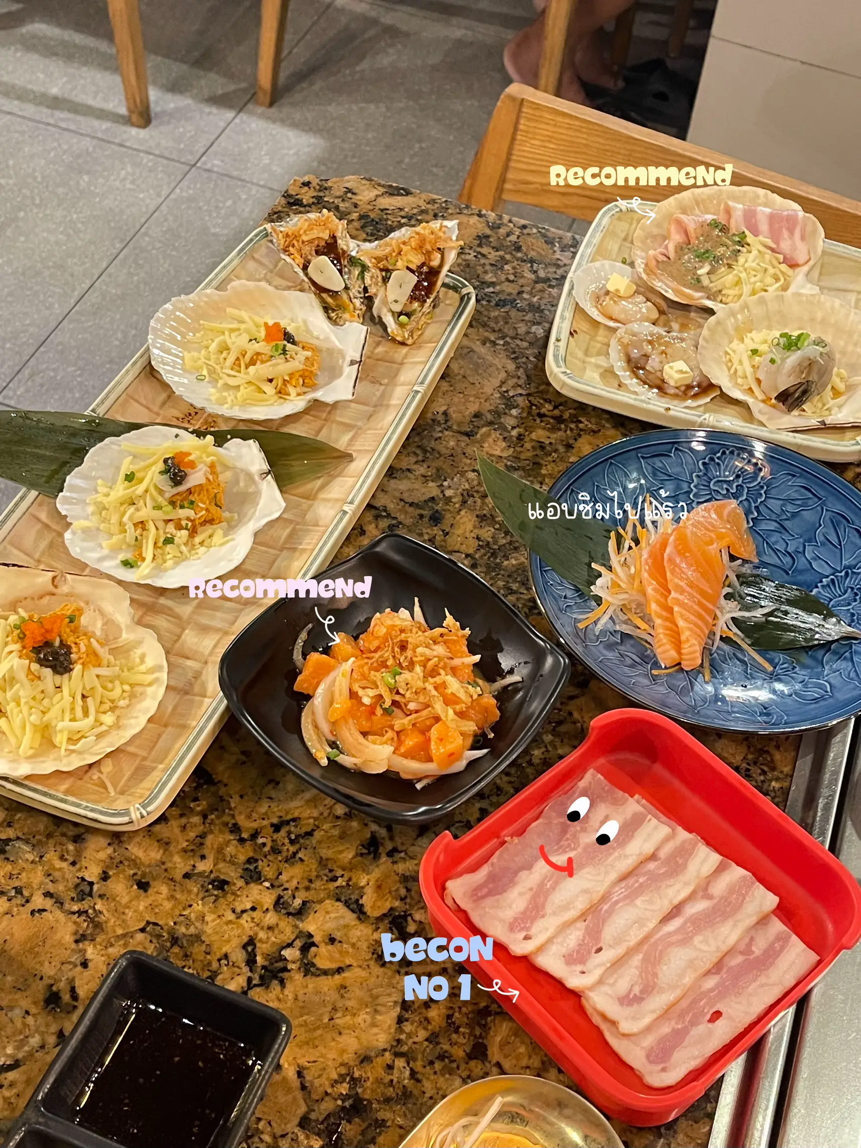 รีวิวร้านปิ้งย่าง NETA GRILL🥓🥩🍖🦐 | แกลเลอรีที่โพสต์โดย ปอมอ | Lemon8