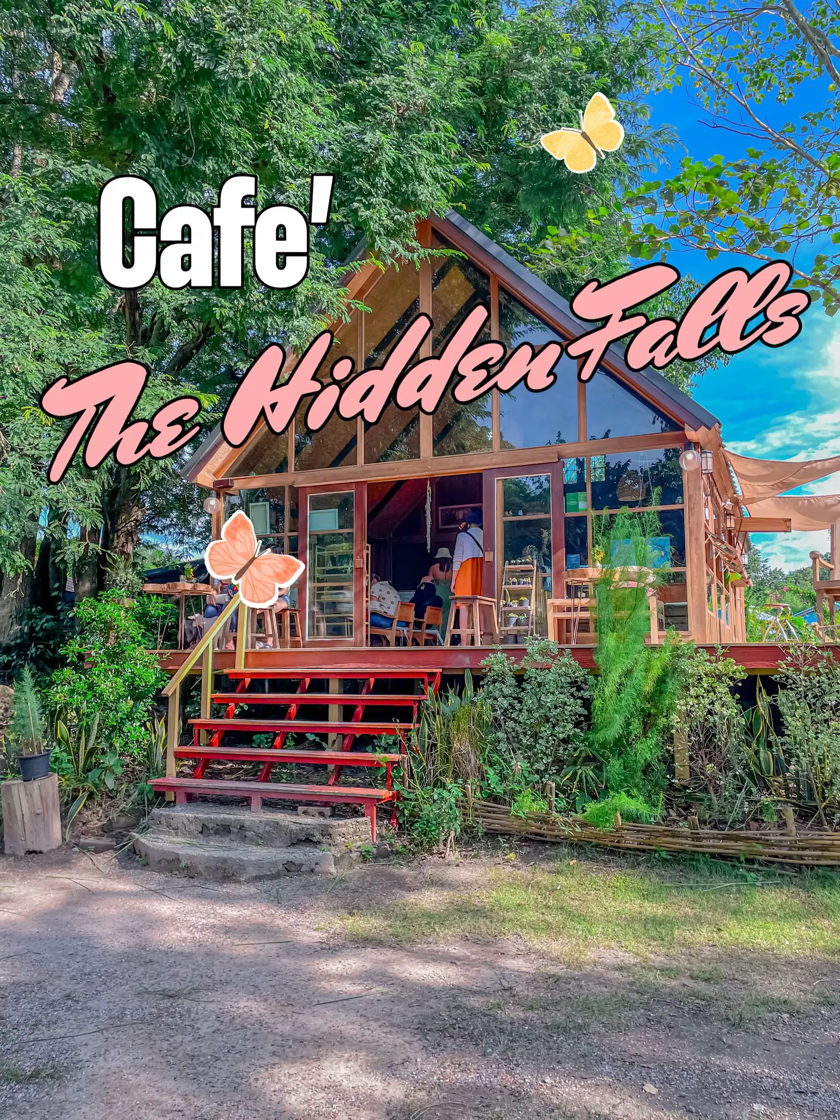 The Hidden Falls Cafe’ คาเฟ่ลับ ที่ไม่ลับ | แกลเลอรีที่โพสต์โดย Prim ...