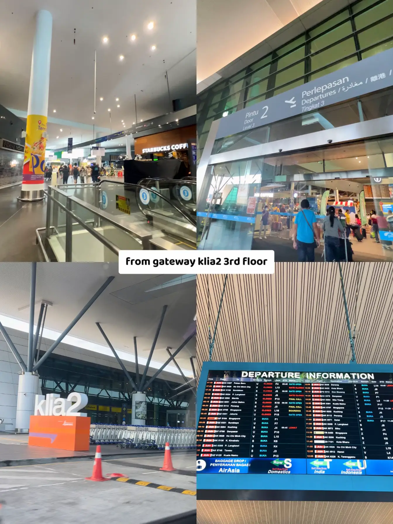 klia2 international departure - Carian Lemon8