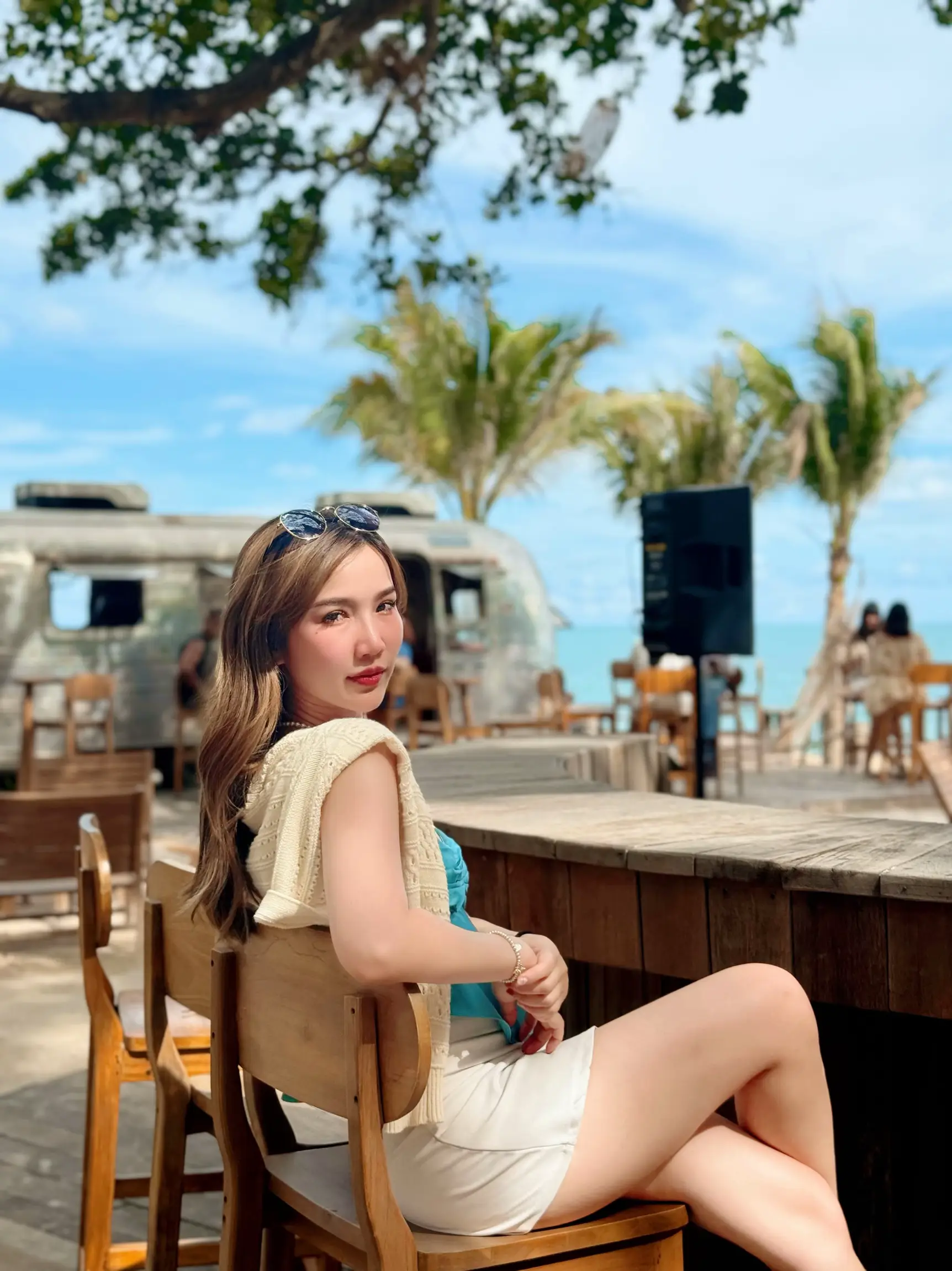 She Sails cafe : คาเฟ่ระยองติดทะเล มุมถ่ายรูปเยอะมาก☀️ | แกลเลอรีที่โพสต์โดย babe.mild | Lemon8