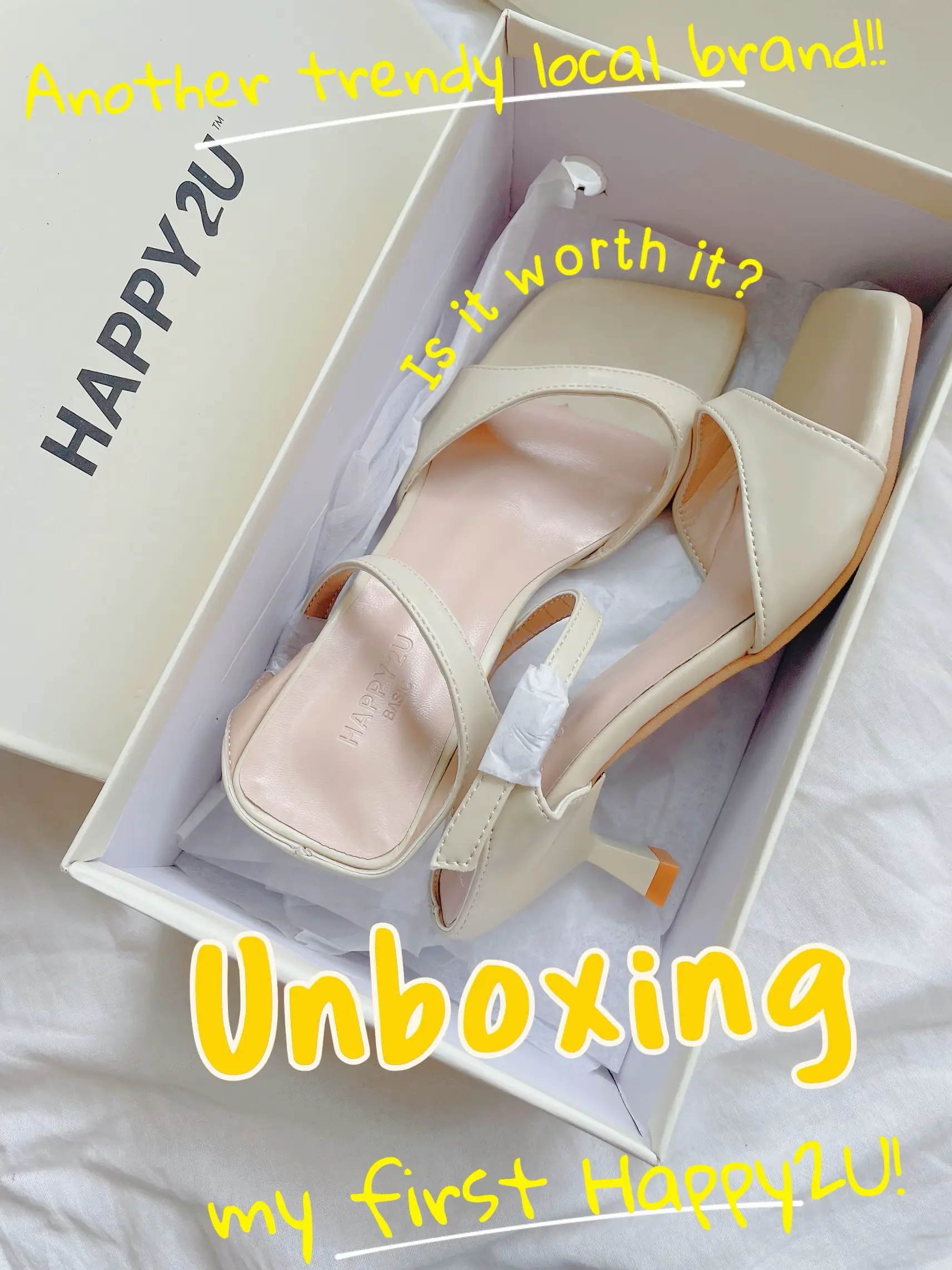 Unboxing local shoes brand!! 👀 Is it worth it?? 👡 | Galeri disiarkan ...