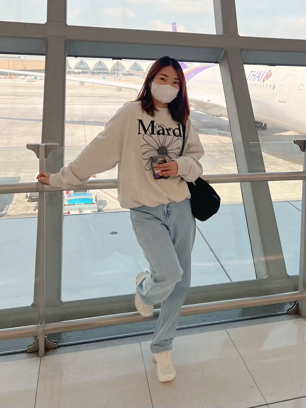 OOTD : Airport look ️ แต่งขึ้นเครื่องยังไงให้ได้รูป | แกลเลอรีที่โพสต์ ...