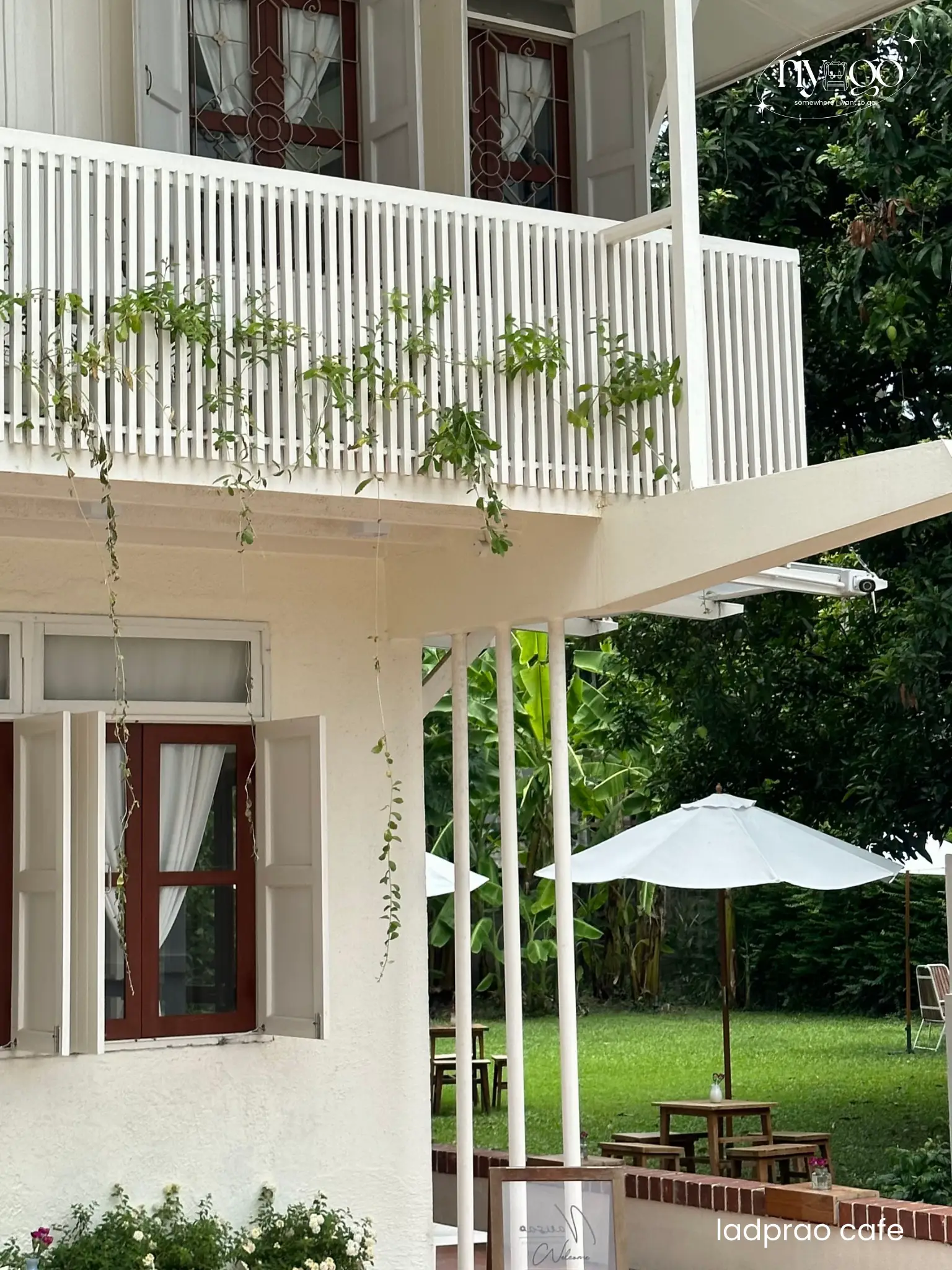 Home cafe ลับๆใจกลางกรุง ย่านลาดพร้าว🍃 🌳 | แกลเลอรีที่โพสต์โดย NUT.PARI | Lemon8