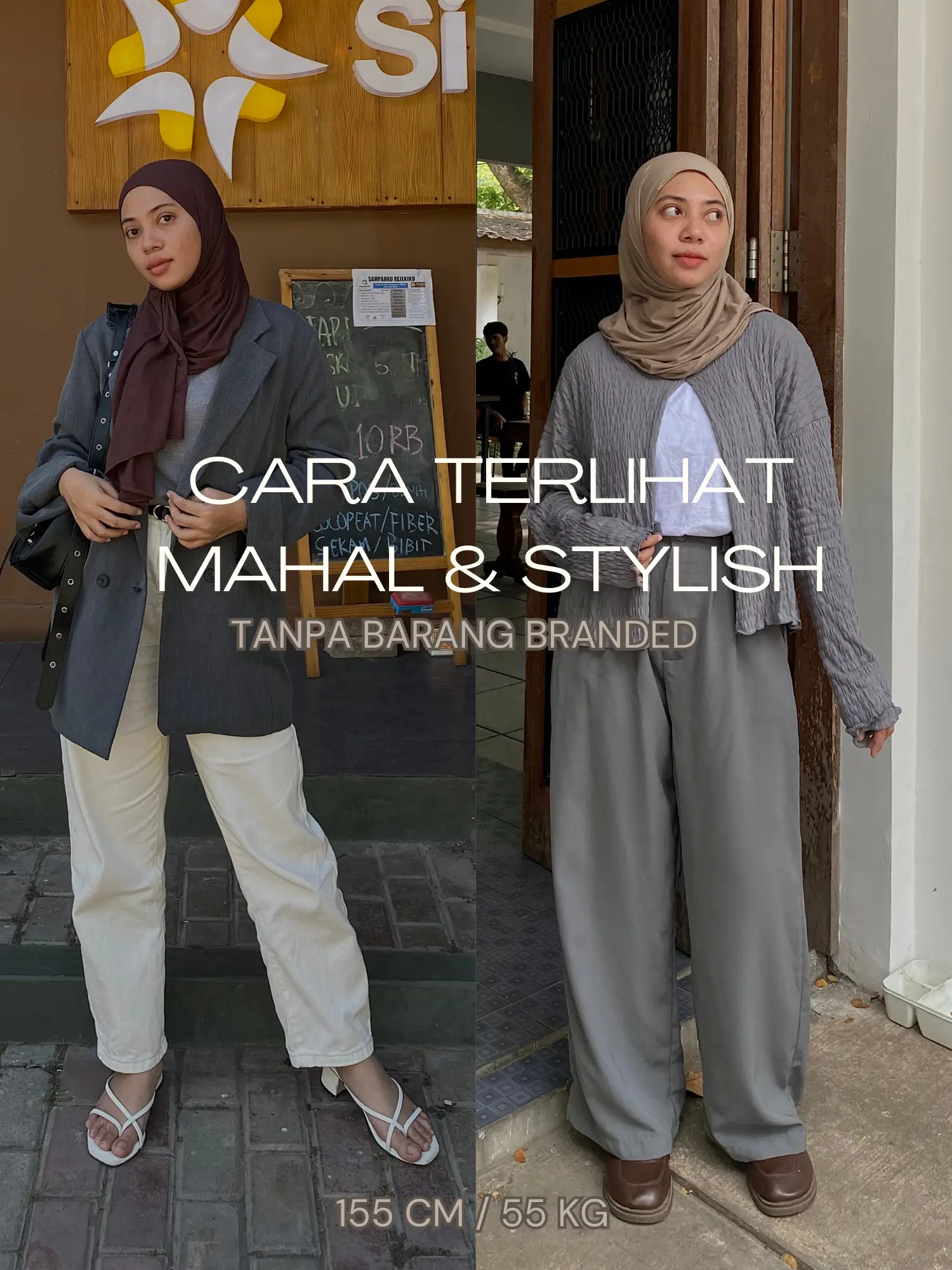 Cara terlihat mahal & stylish tanpa barang branded | Galeri diposting oleh Qoriahtullah🫶🏻 | Lemon8