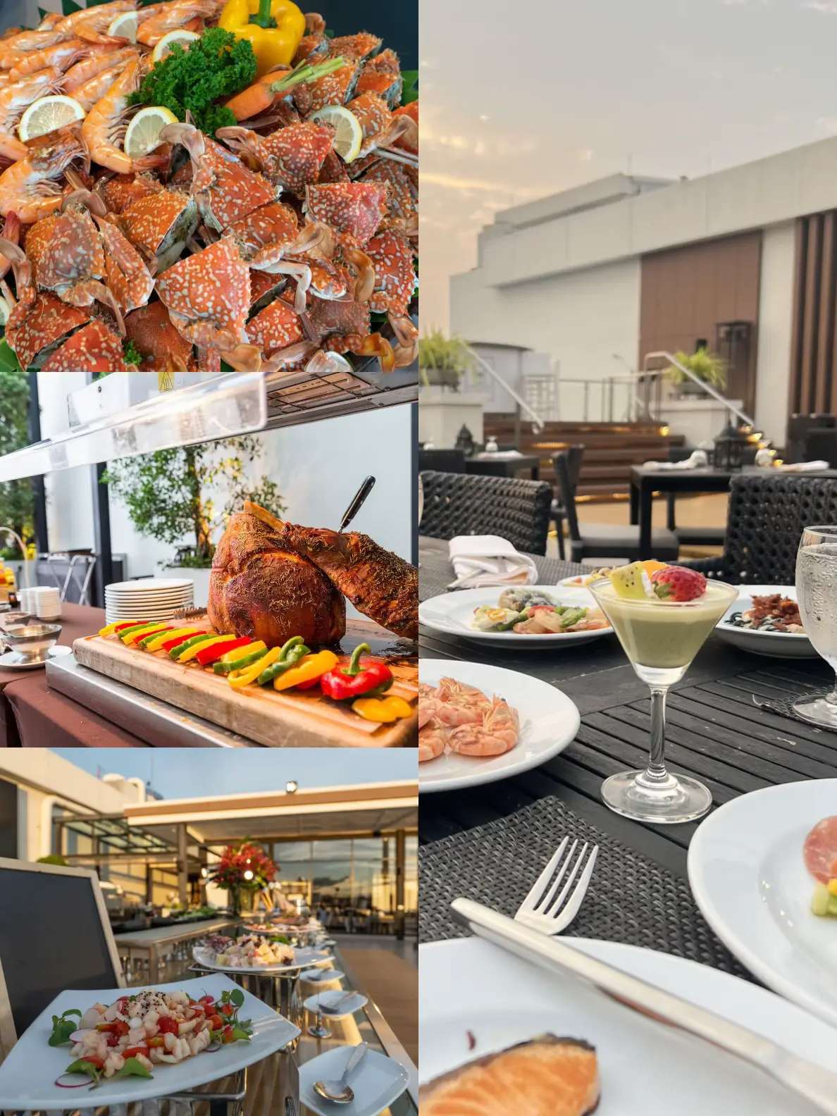 Rooftop Buffet ราคาไม่เกิน 1000🥩🧀🥦🌽 | แกลเลอรีที่โพสต์โดย As your wish🍁 ...