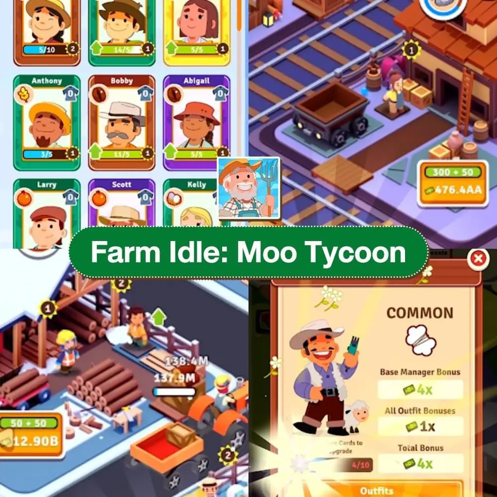 🎮 A total of 10 vegetable farming games, expanding the business ...