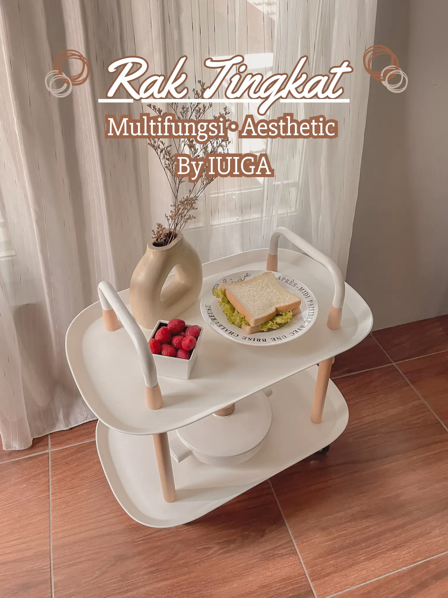 Rak Aesthetic multifungsi | แกลเลอรีที่โพสต์โดย Yorindakusuma | Lemon8