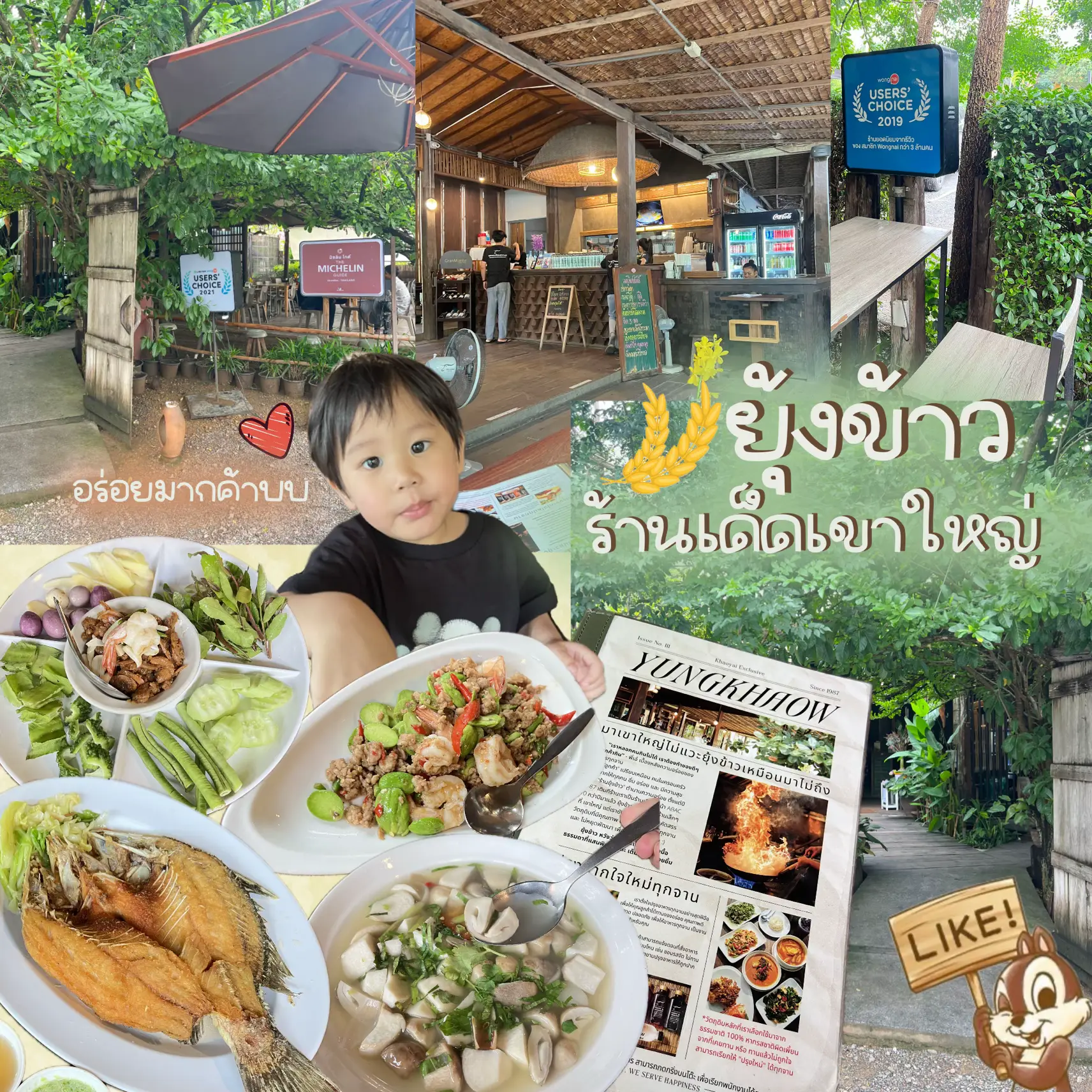 ร้านอาหารยุ้งข้าว 🌾@เขาใหญ่ | แกลเลอรีที่โพสต์โดย Ardy ️ | Lemon8