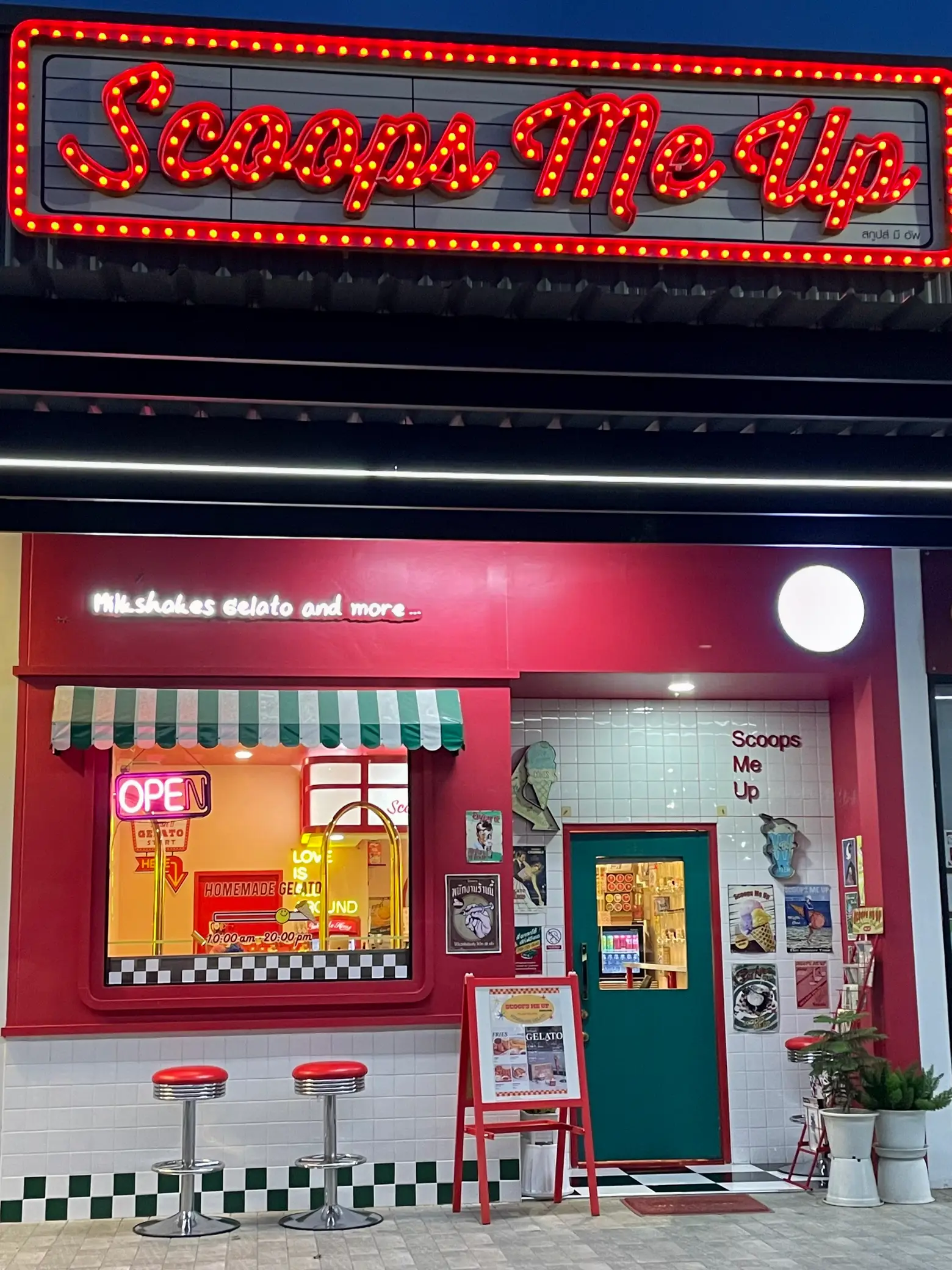 Scoop me up คาเฟ่อยุธยา🍨🍬 | แกลเลอรีที่โพสต์โดย FernxFern🦖 | Lemon8