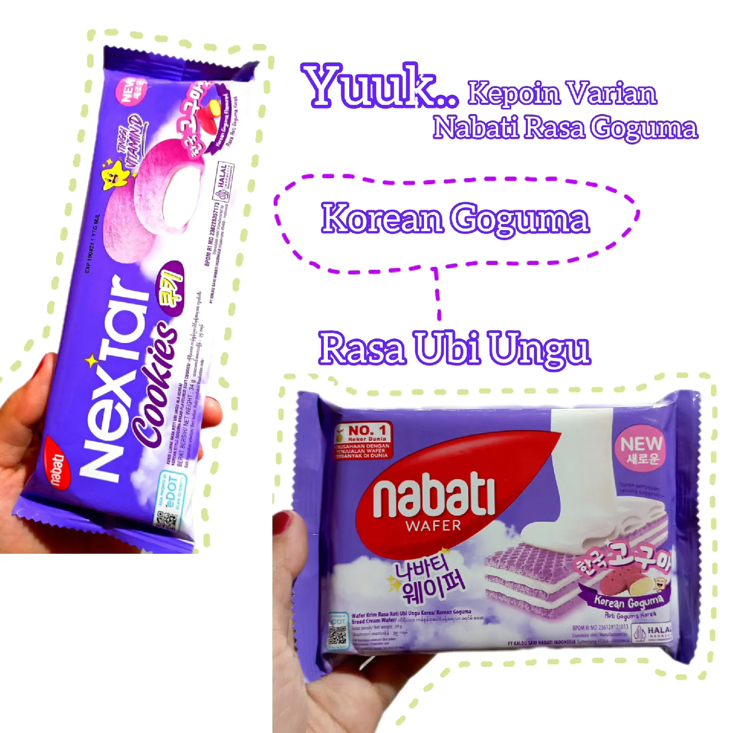 Nabati, Korean Goguma | Galeri diposting oleh El_01 | Lemon8