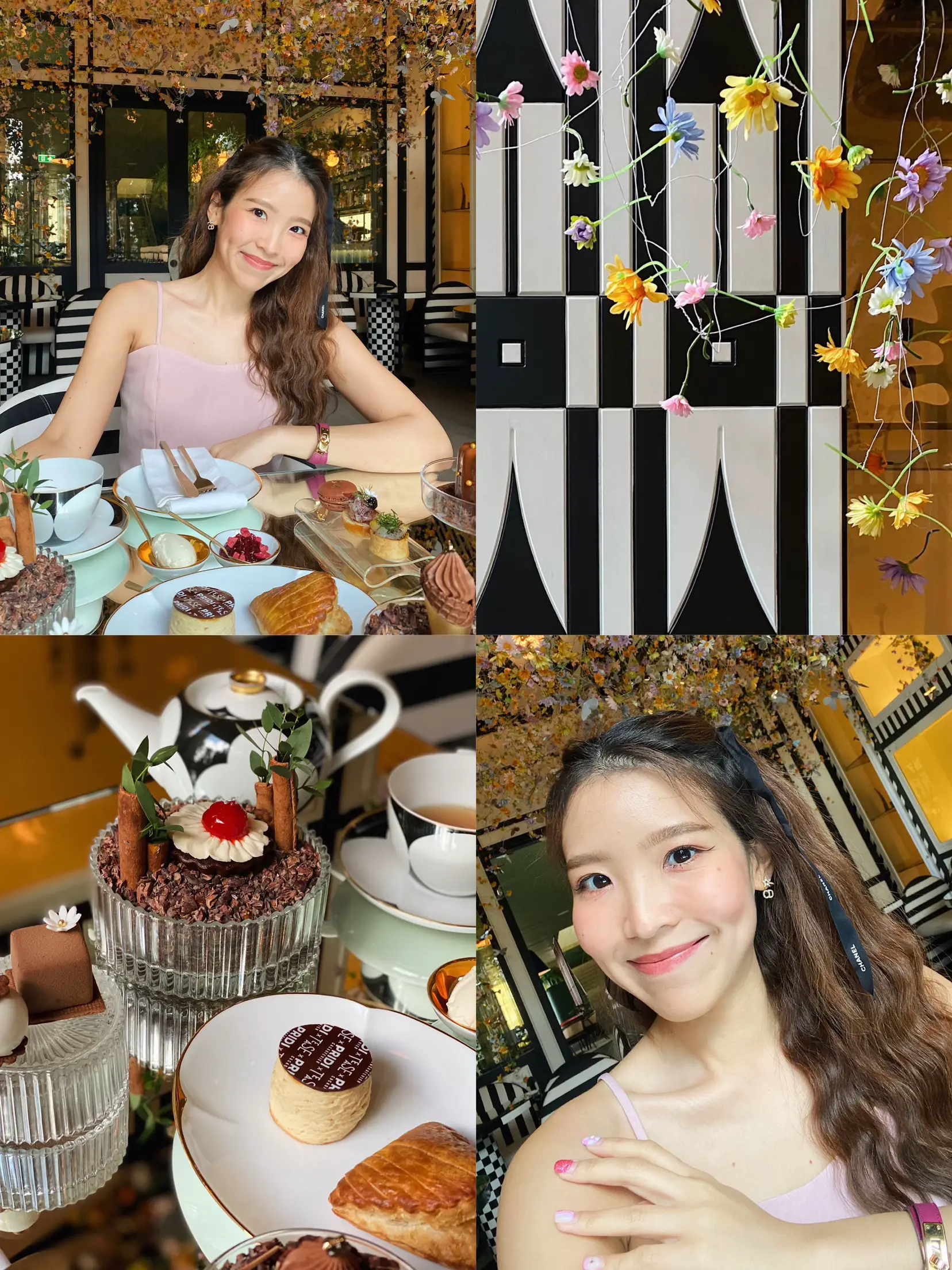 Cutie tea room🌷🫖 จิบชายามบ่ายที่ตึกมหานคร คิ้วมากไม่ไหว! | แกลเลอรีที่ ...