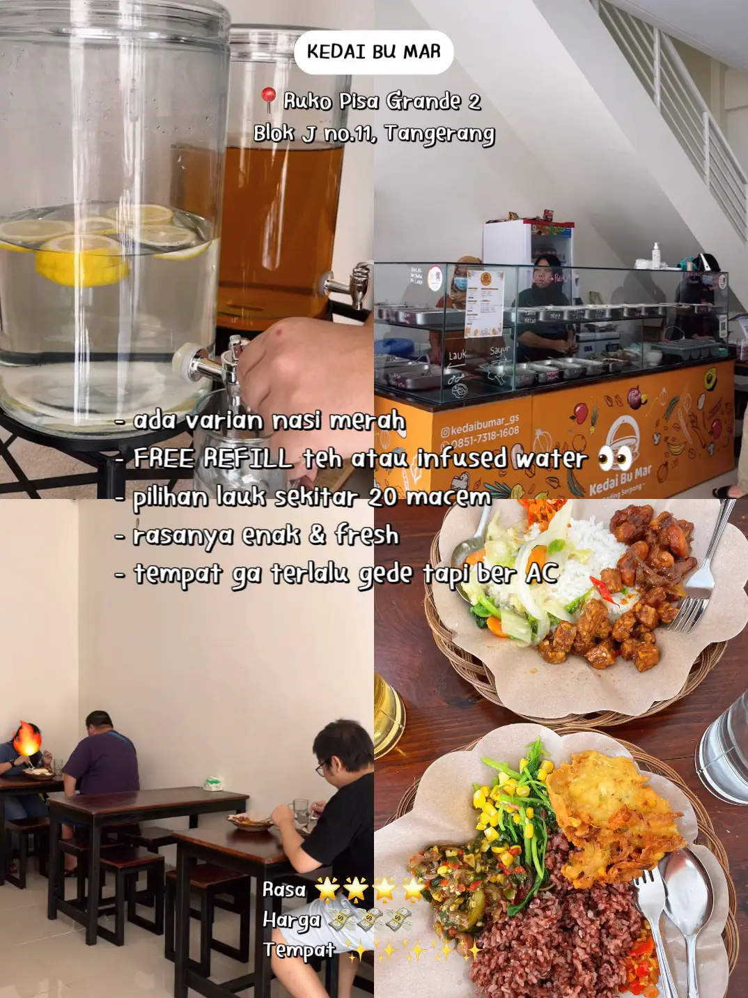 🔥MAKAN ENAK & HEMAT DI WARTEG GADING SERPONG🥵🤩 | Galeri diposting oleh ourfoodiary | Lemon8