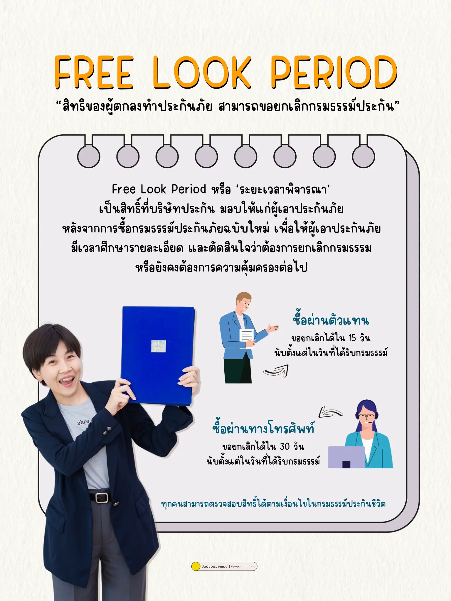 “Free Look Period” สิ่งที่ตัวแทนประกันแทบไม่บอกคุณ ‼️ | แกลเลอรีที่ ...