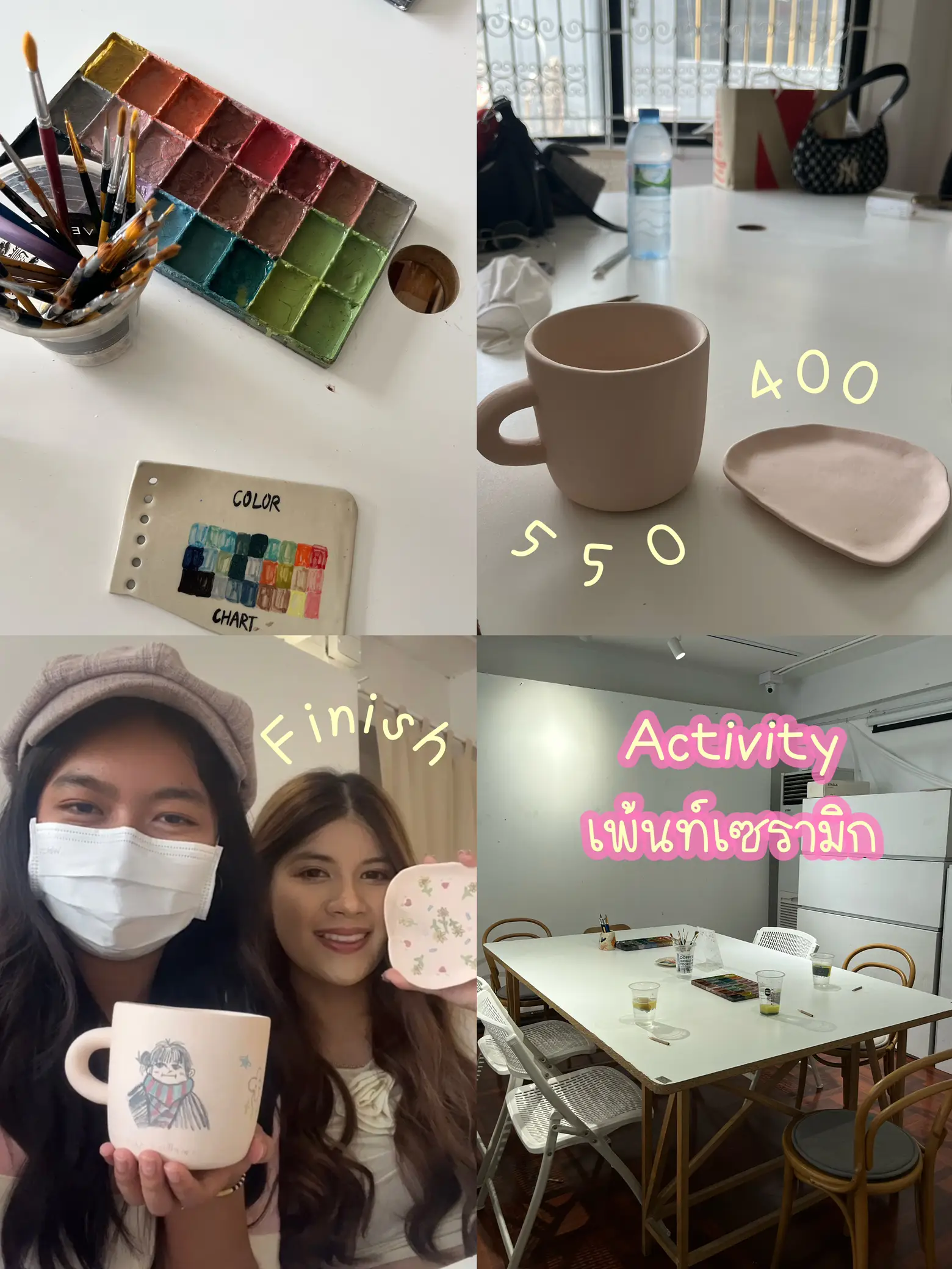 𝐂𝐚𝐟𝐞 𝐇𝐨𝐩𝐩𝐢𝐧𝐠 𝐄𝐏.𝟏𝟒 | A Clay Cafe เพ้นท์เซรามิก 🫖🎨 | แกลเลอรีที่โพสต์โดย ...