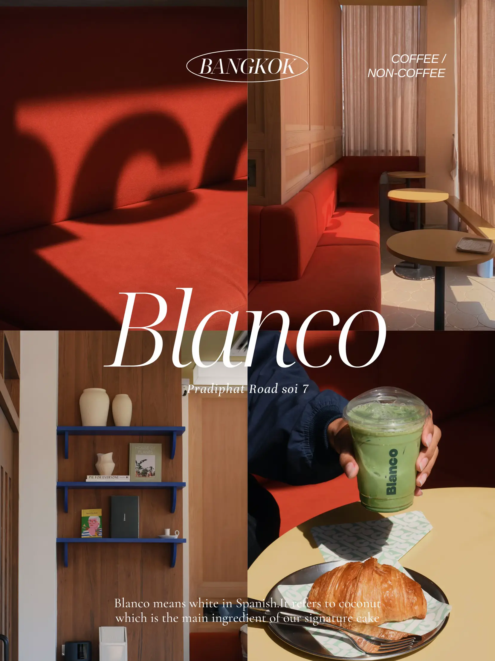 แปะพิกัด 9 คาเฟ่สีสันสดใสสส ☕️ | แกลเลอรีที่โพสต์โดย Nivarin.kt | Lemon8