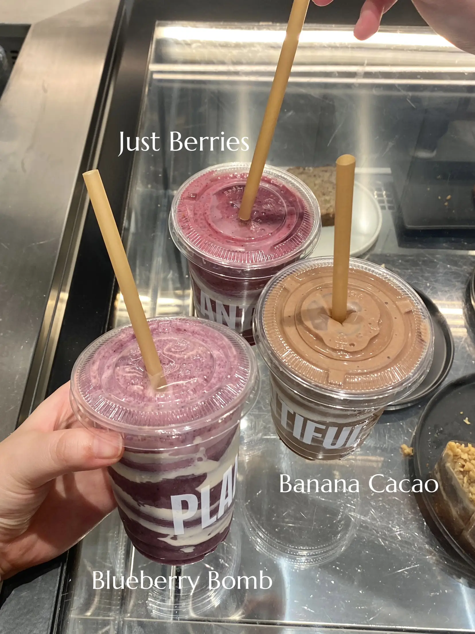 ไม่ต้องไปถึง Erewhon ก็ได้กิน smoothies แบบแม่ชม!!🍎🧃🍇 | แกลเลอรีที่ ...