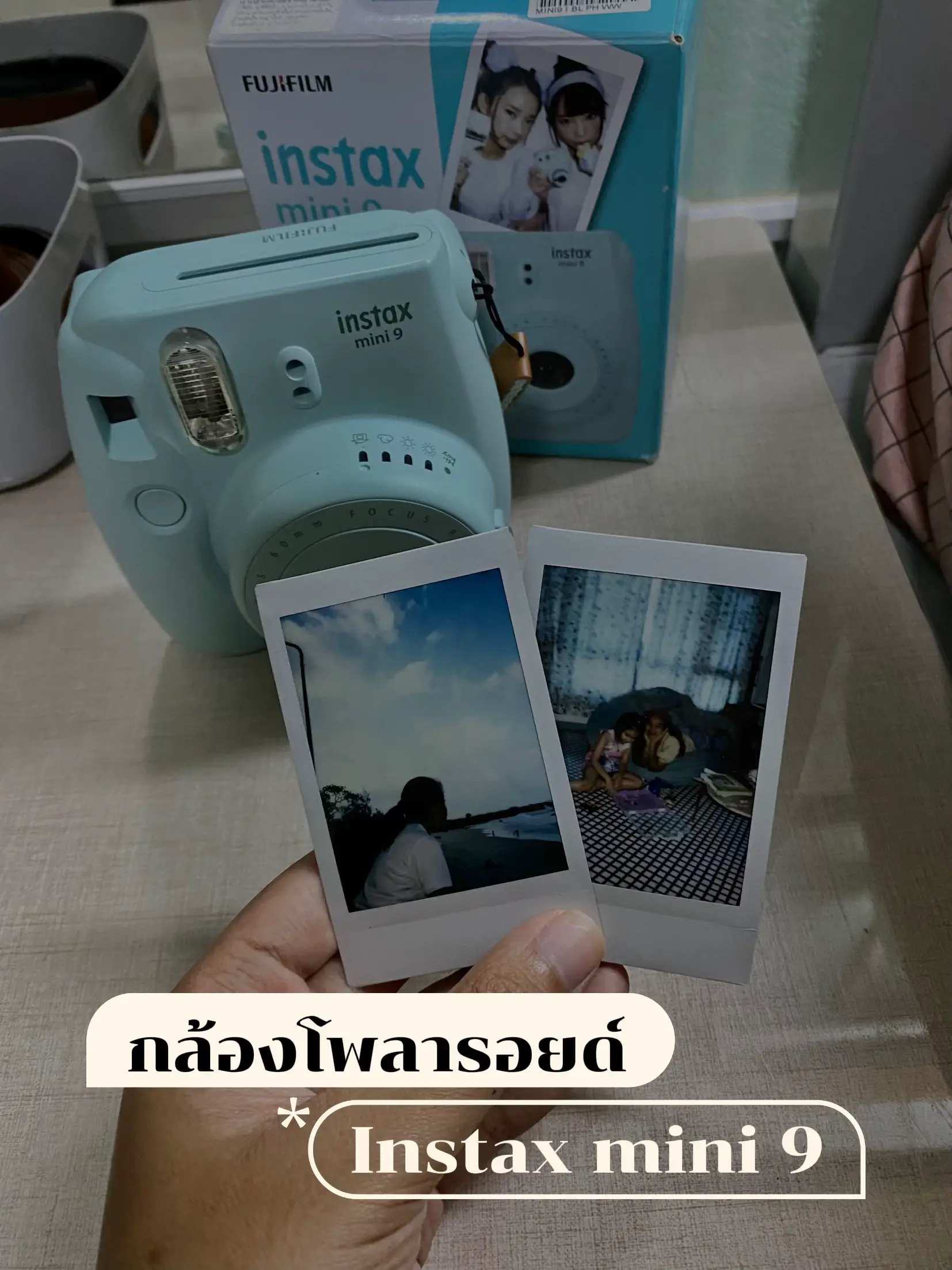กล้องโพลาลอยด์ 📸 Instax mini 9 | แกลเลอรีที่โพสต์โดย หมีสายช้อป 🛒 | Lemon8