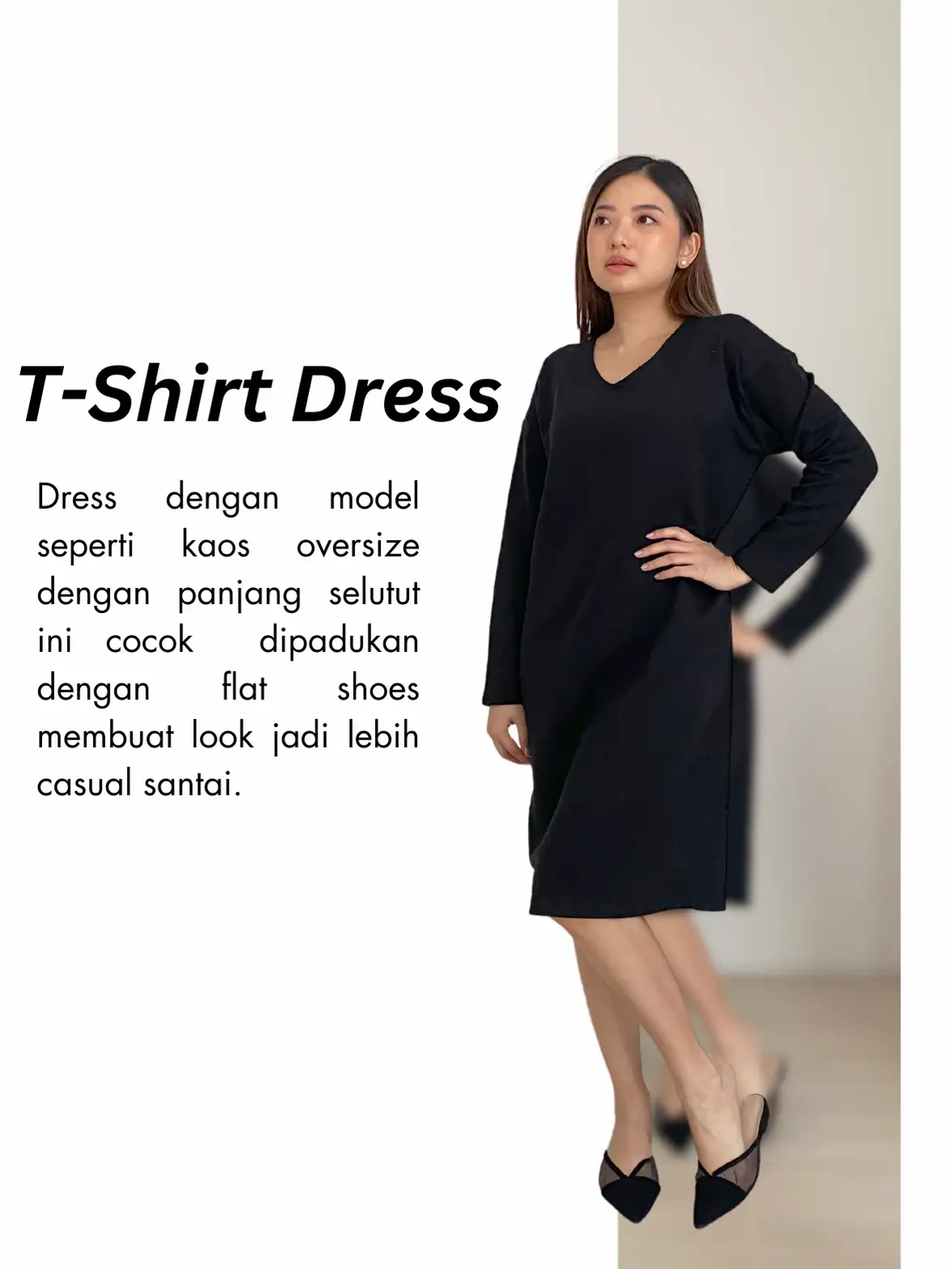 4 dress yg cocok di padukan dengan flat sandal | Galeri diposting oleh Selly Sherwin | Lemon8