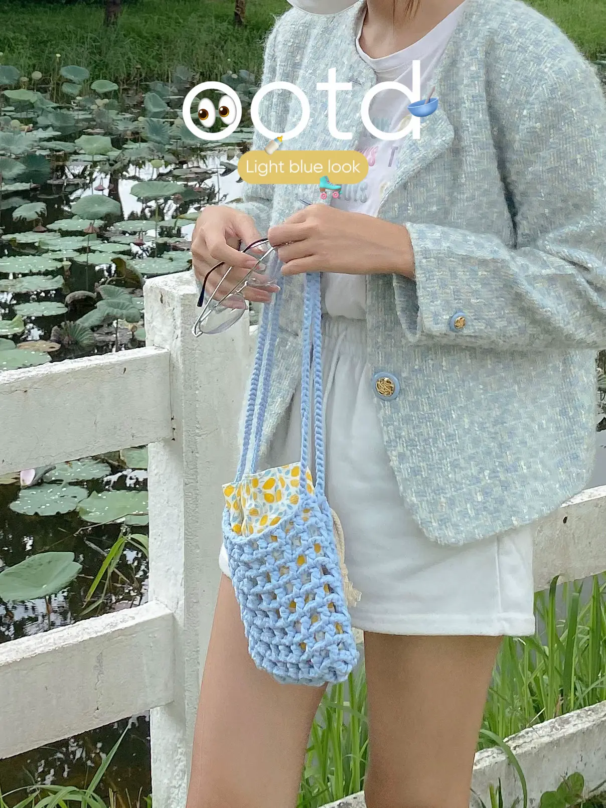 ootd light blue look 🥣👀🍼🛼 | แกลเลอรีที่โพสต์โดย ε พิกัดลิ้งค์ 🎀 | Lemon8