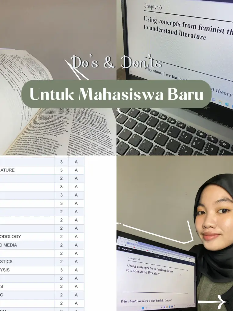 Do’s & Don’ts untuk Mahasiswa Baru | Galeri diposting oleh Grow with Ulfa | Lemon8